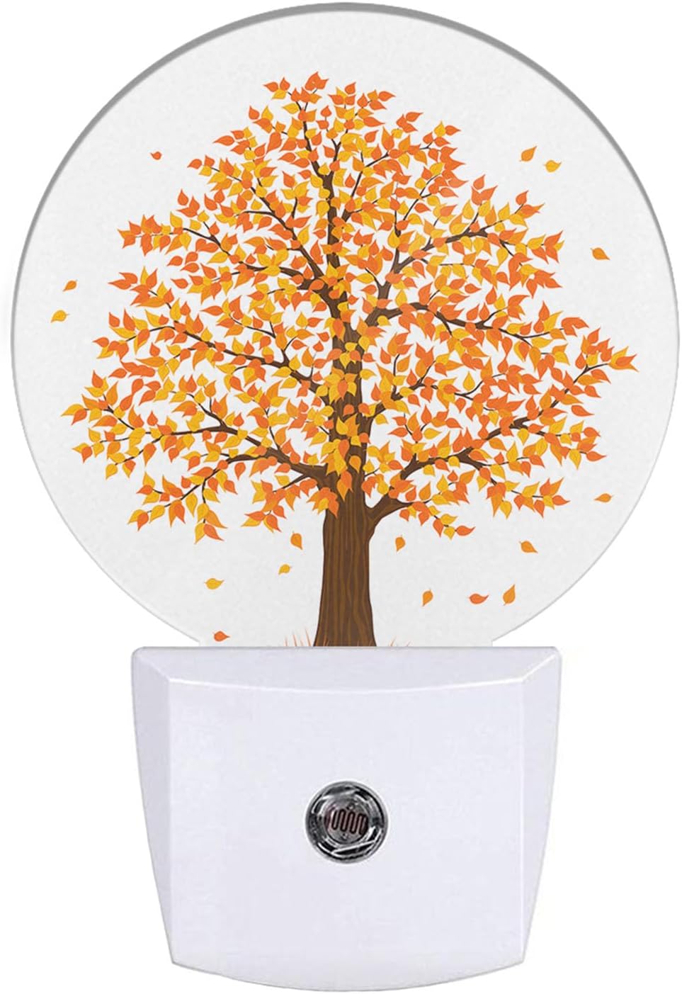 EKOBLA Maple Tree LED Night Light Autumn Fall Tree Orange Yellow Leaves ...