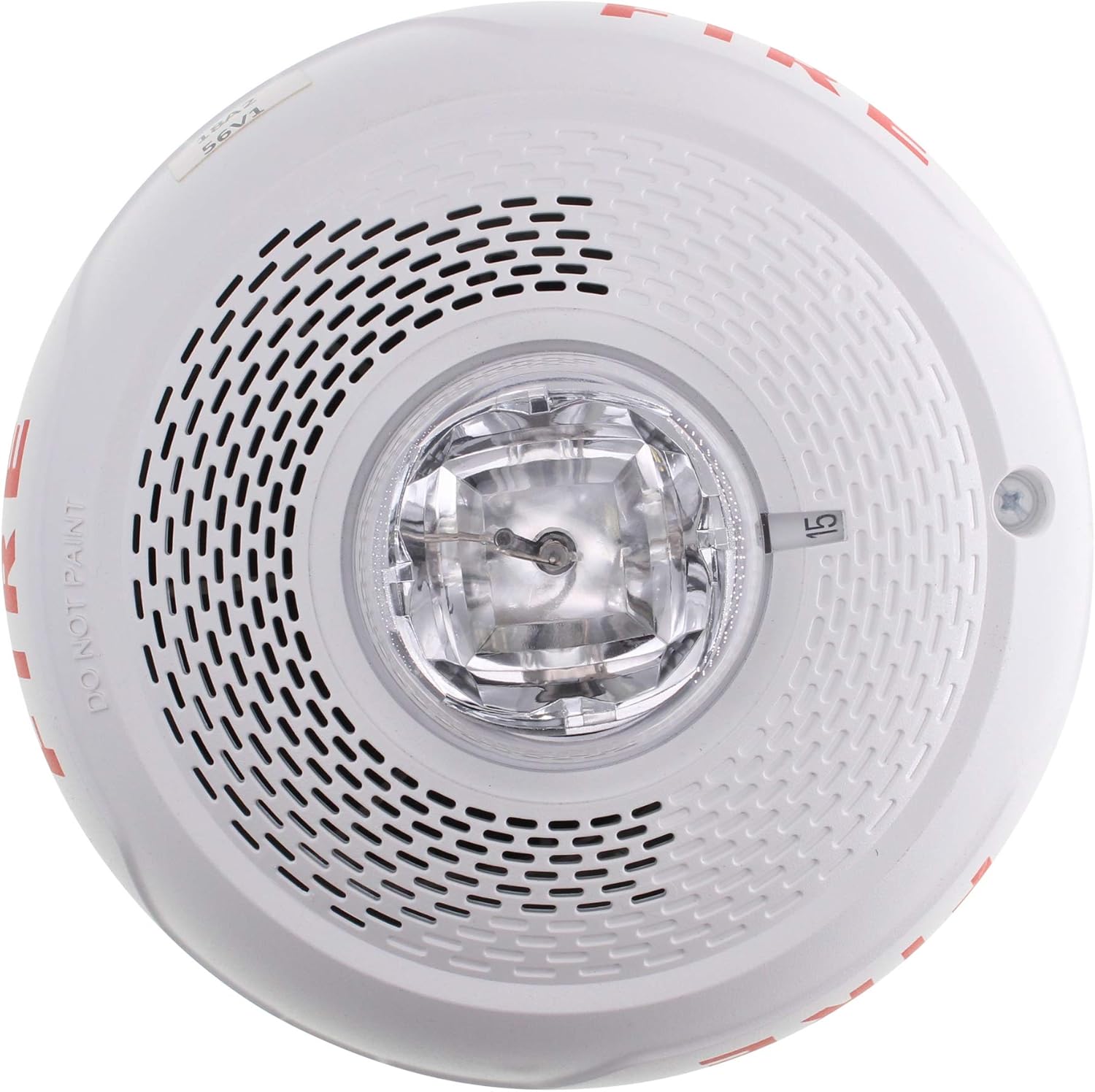 System Sensor SPSCWL Ceiling Mount Speaker Strobe, Clear Lens, White : Amazon.co.uk: Electronics ...