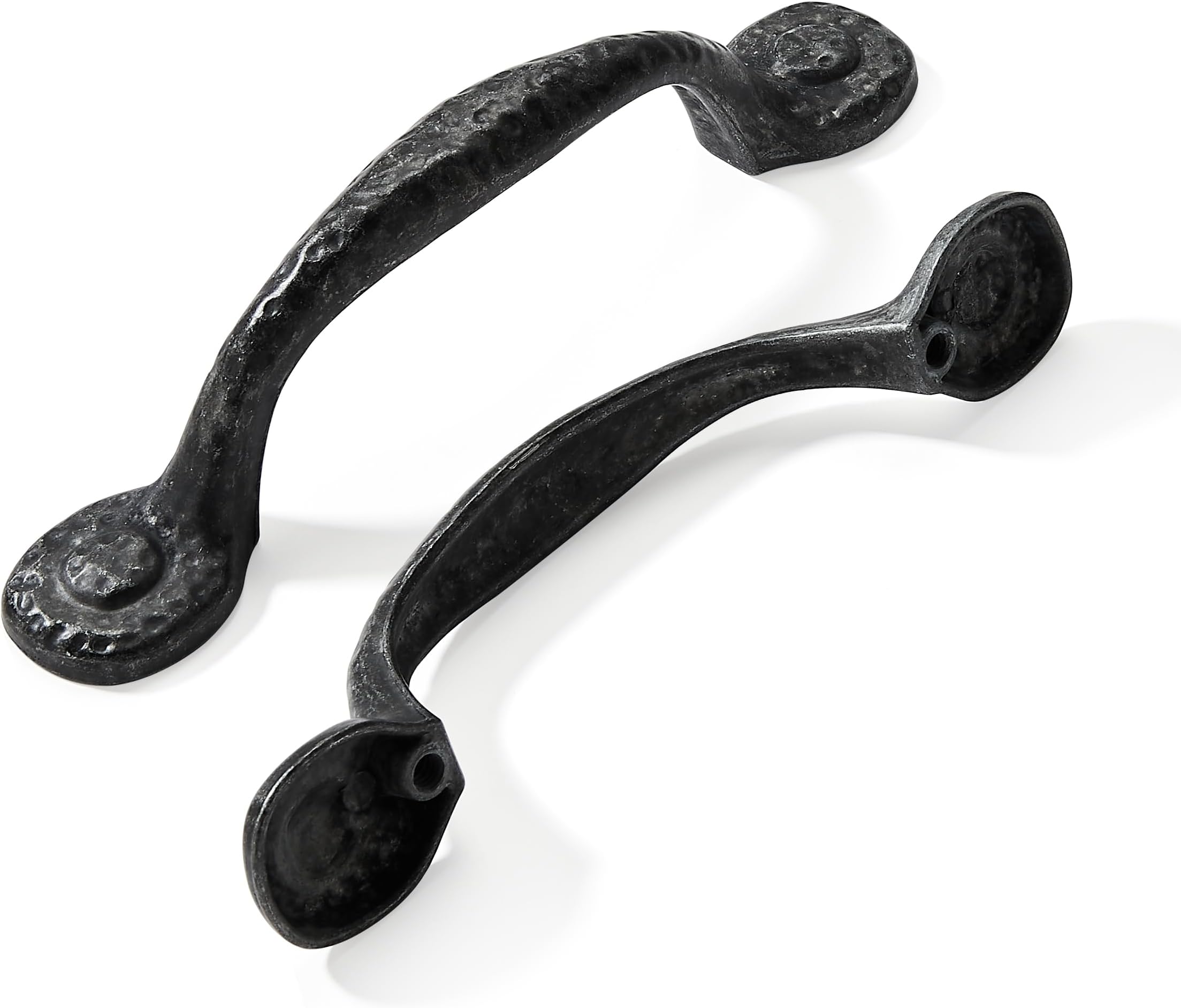 Midwest Craft House 12 Rustic Drawer Pulls, Bin Pulls, Cup Shapped ...