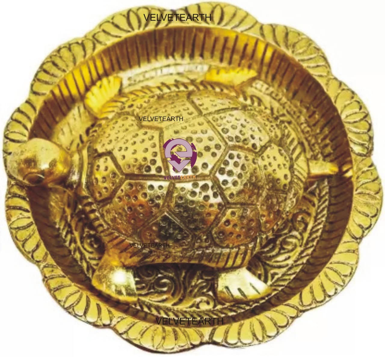 Buy VELVETEARTH® Metal Tortoise Showpiece for Home Decor FengshuieVastu ...