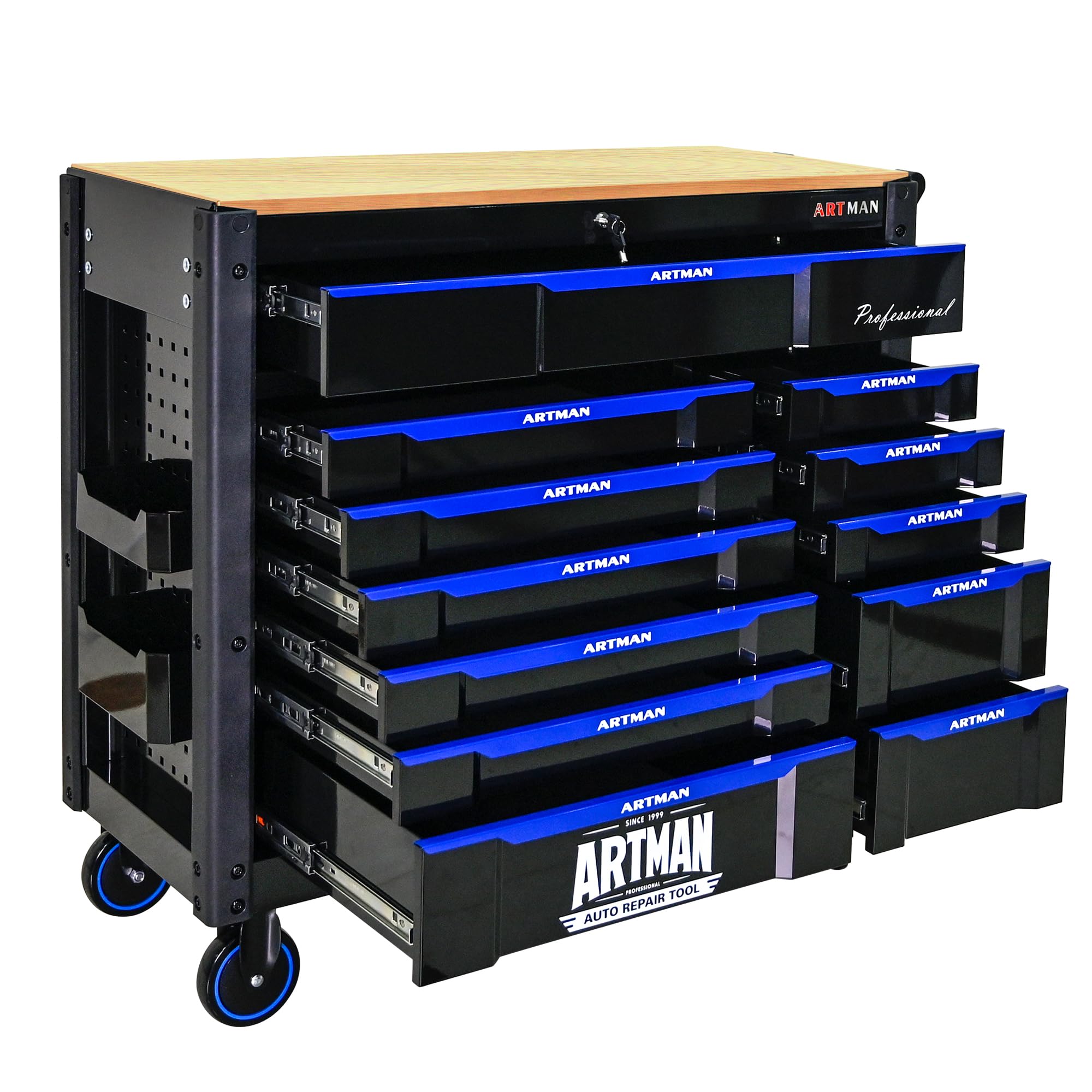 Amazon.com: WIILAYOK Rolling Tool Chest on Wheels, Heavy Duty Metal ...