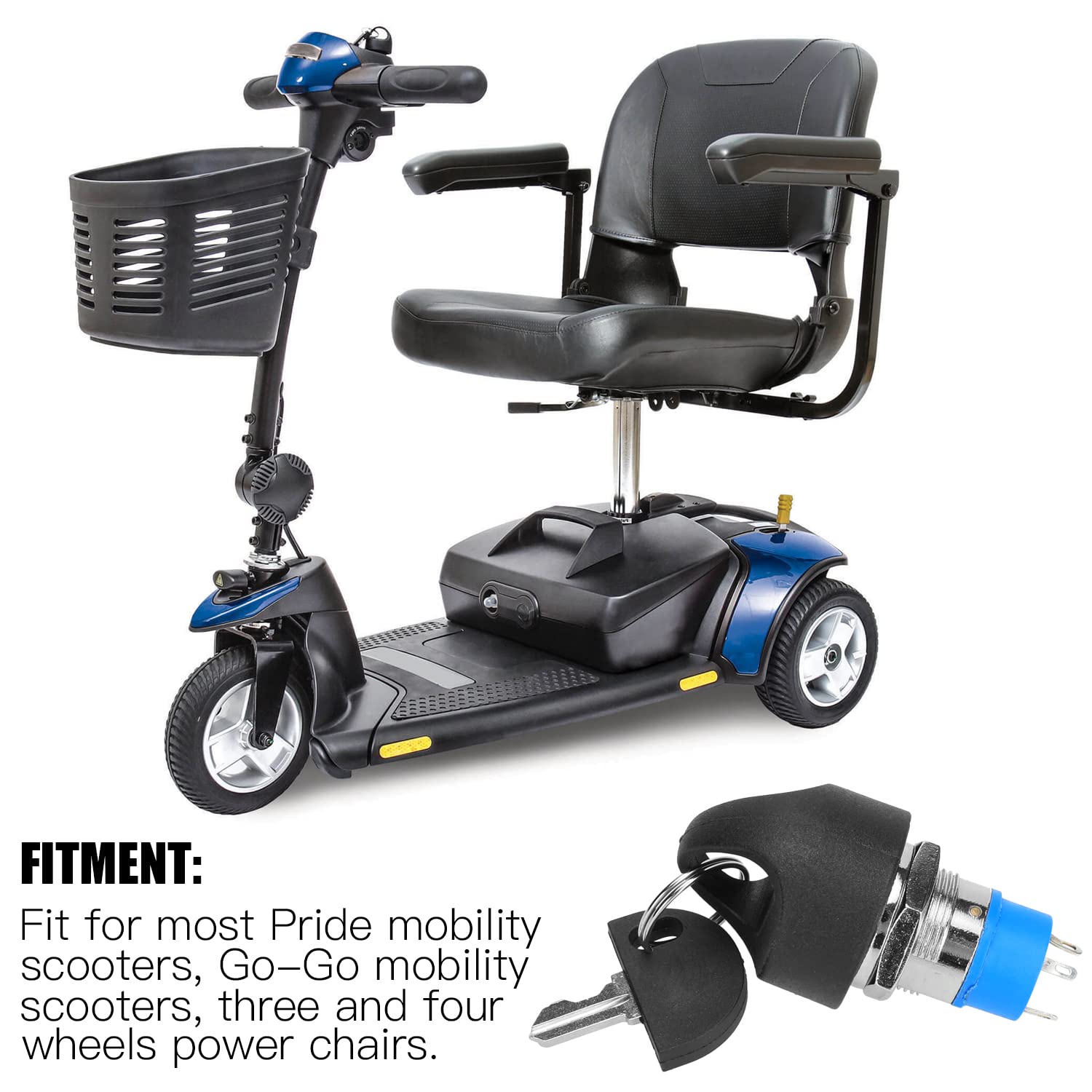 Pride Legend Mobility Scooter Tebru Electric Parts D51272.06 70A