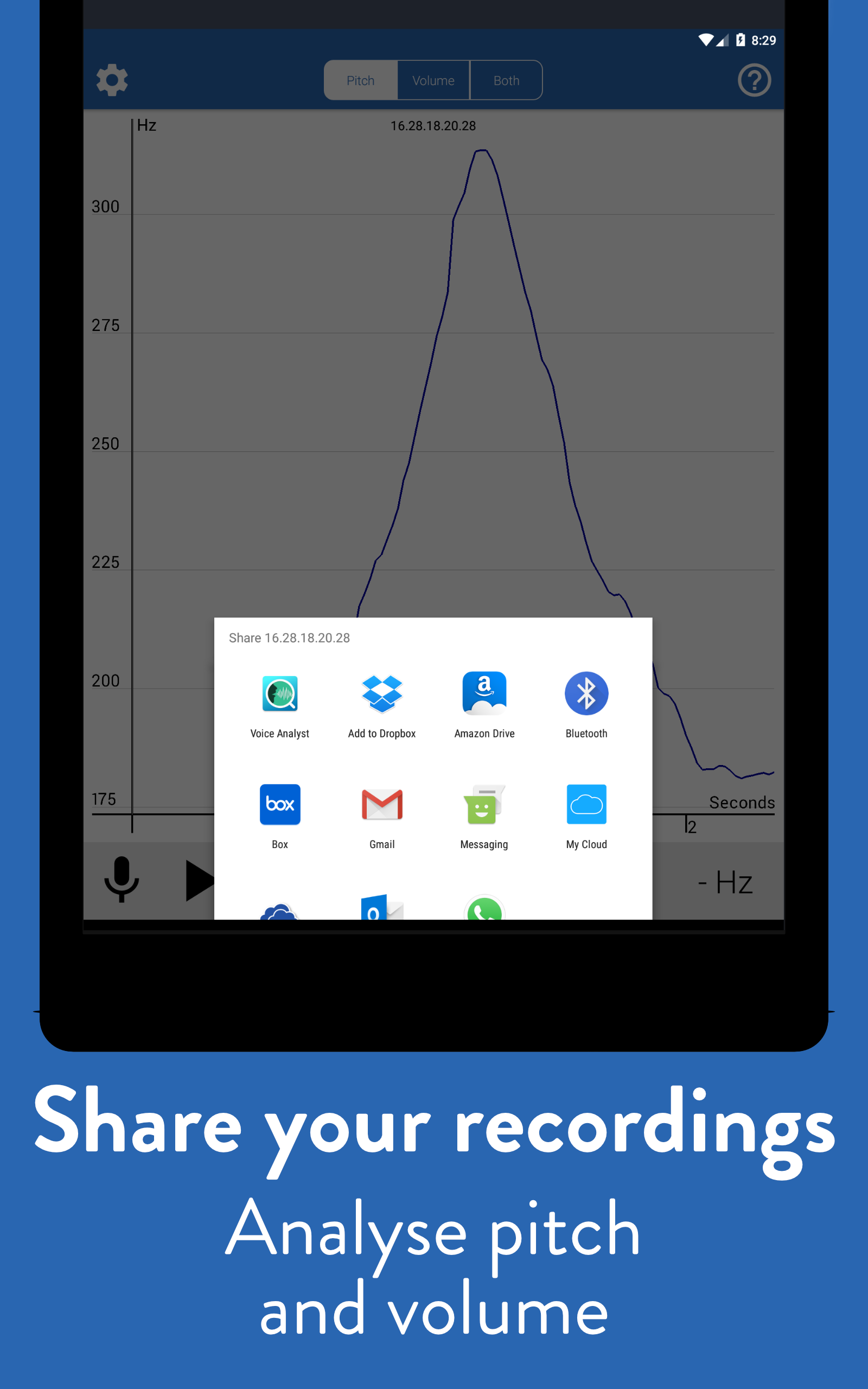 Voice Analyst - App on Amazon Appstore