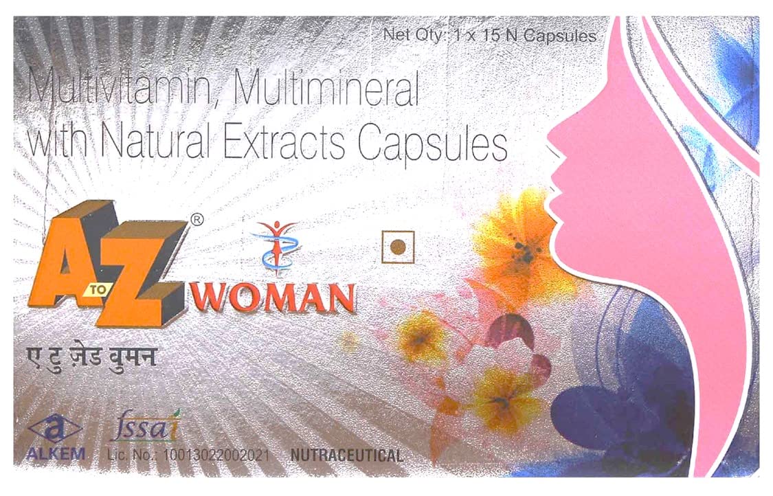 A To Z Women - Blister Pack of 15 Tablets : Amazon.in: Fashion