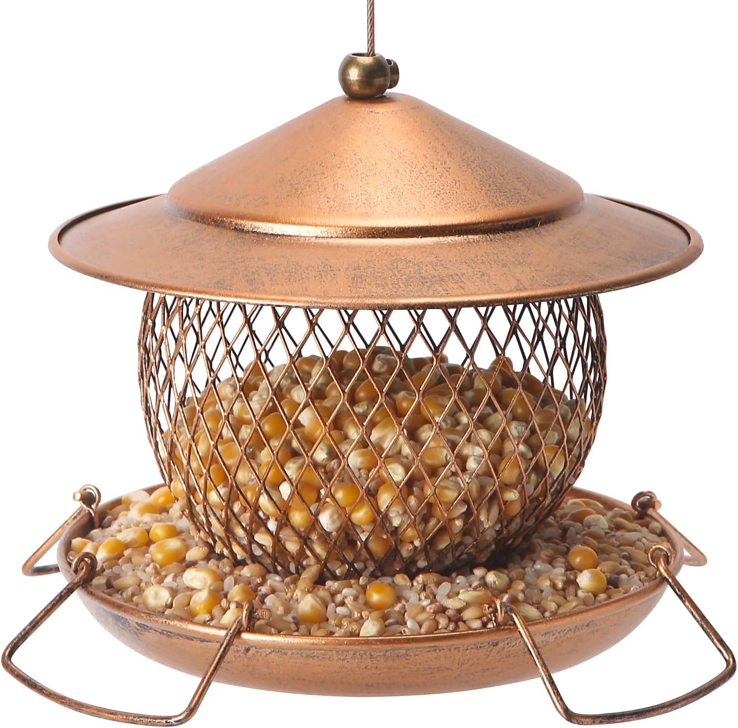 Amazon.com : Gardener's Supply Company Acorn Bird Feeder | Sturdy ...