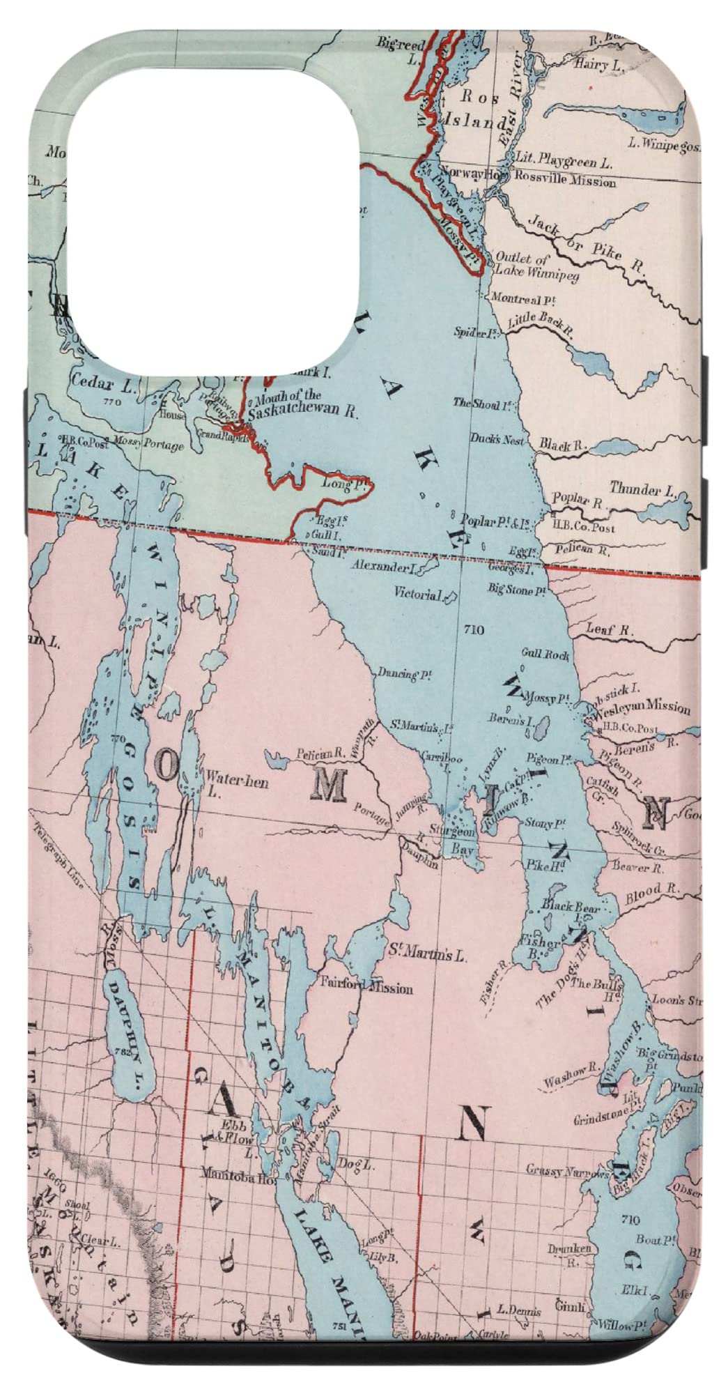 Lake Winnipegosis Map