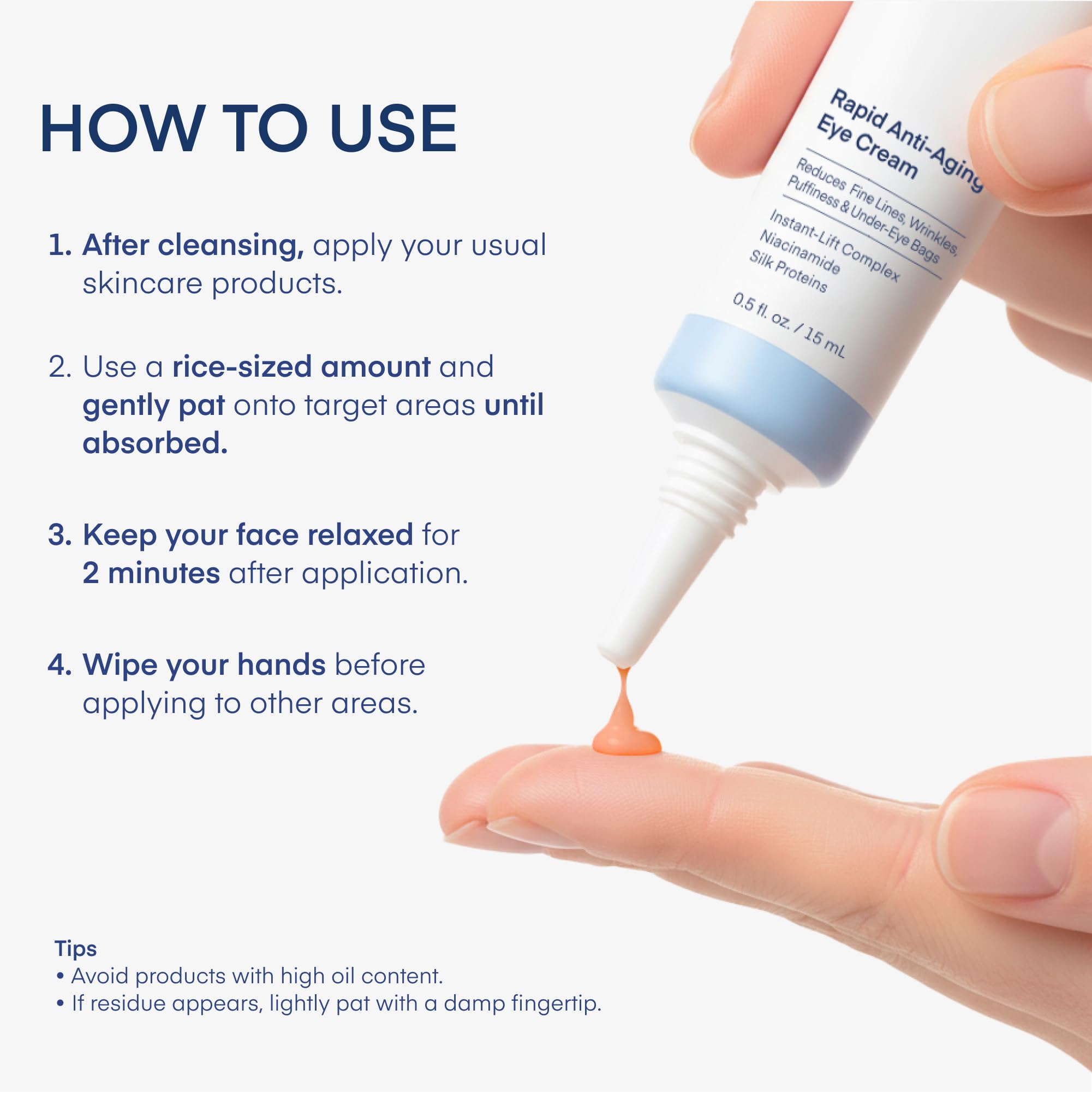 Snapklik.com : TEREZ & HONOR Anti-Aging Rapid Reduction Under-Eye Cream