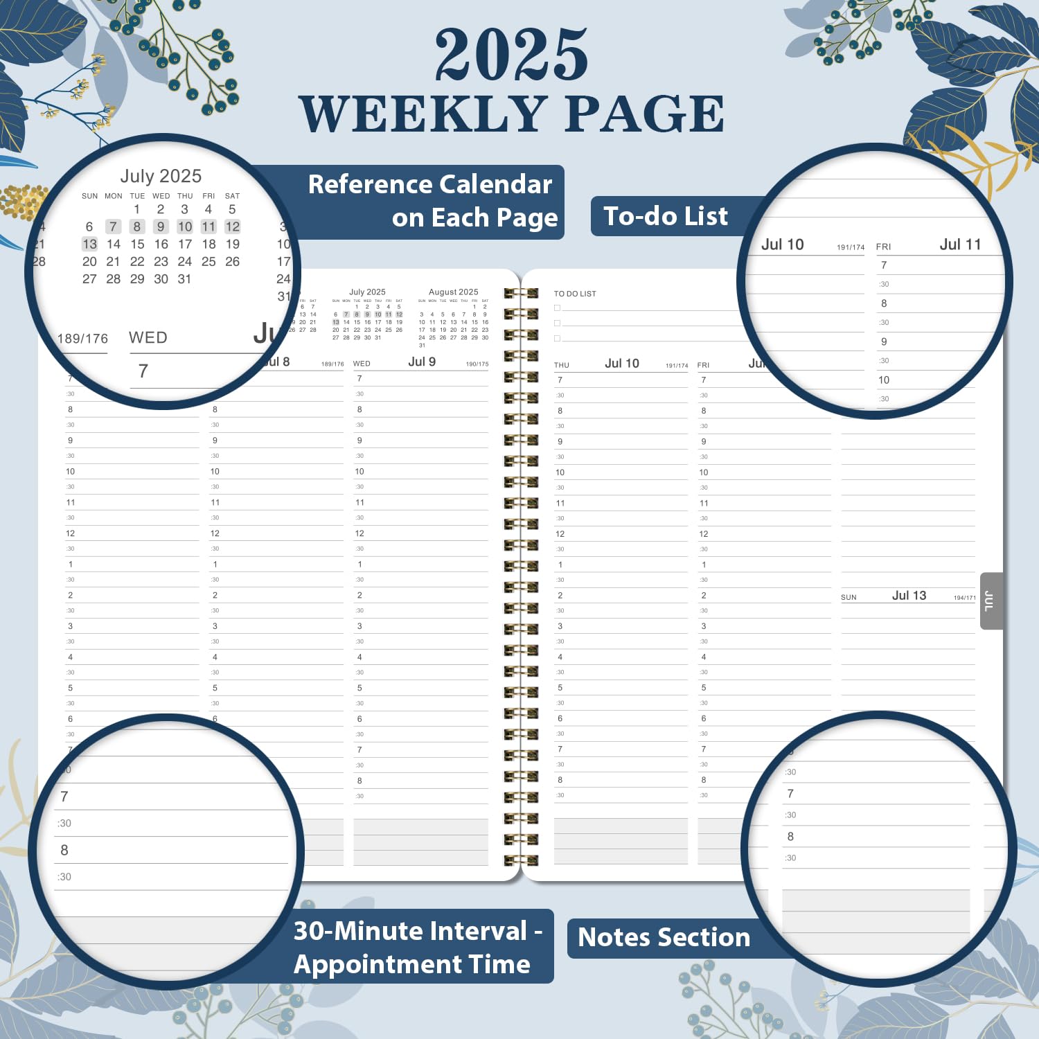 Snapklik.com : 2025 Appointment Book - Weekly Appointment Book 2025 ...