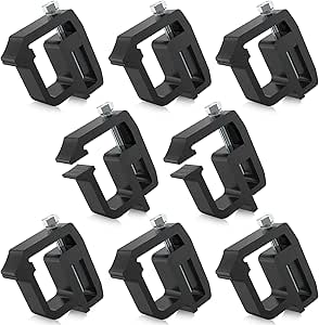 Amazon.com: moveland Camper Shell Clamps - Heavy Duty Truck Cap Clamps ...