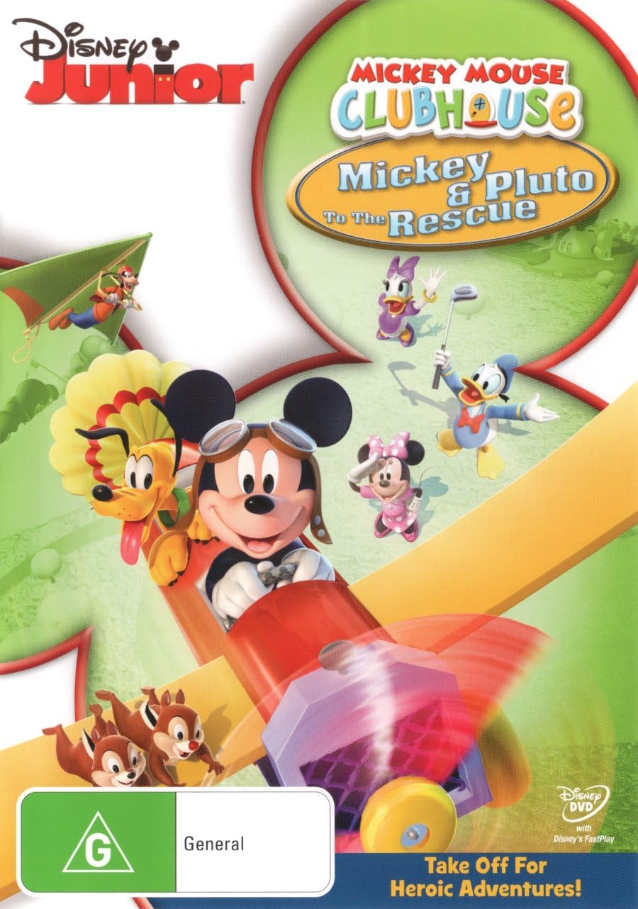 Mickey Mouse Clubhouse Mickey and Pluto to the Rescue (DVD Europe ...