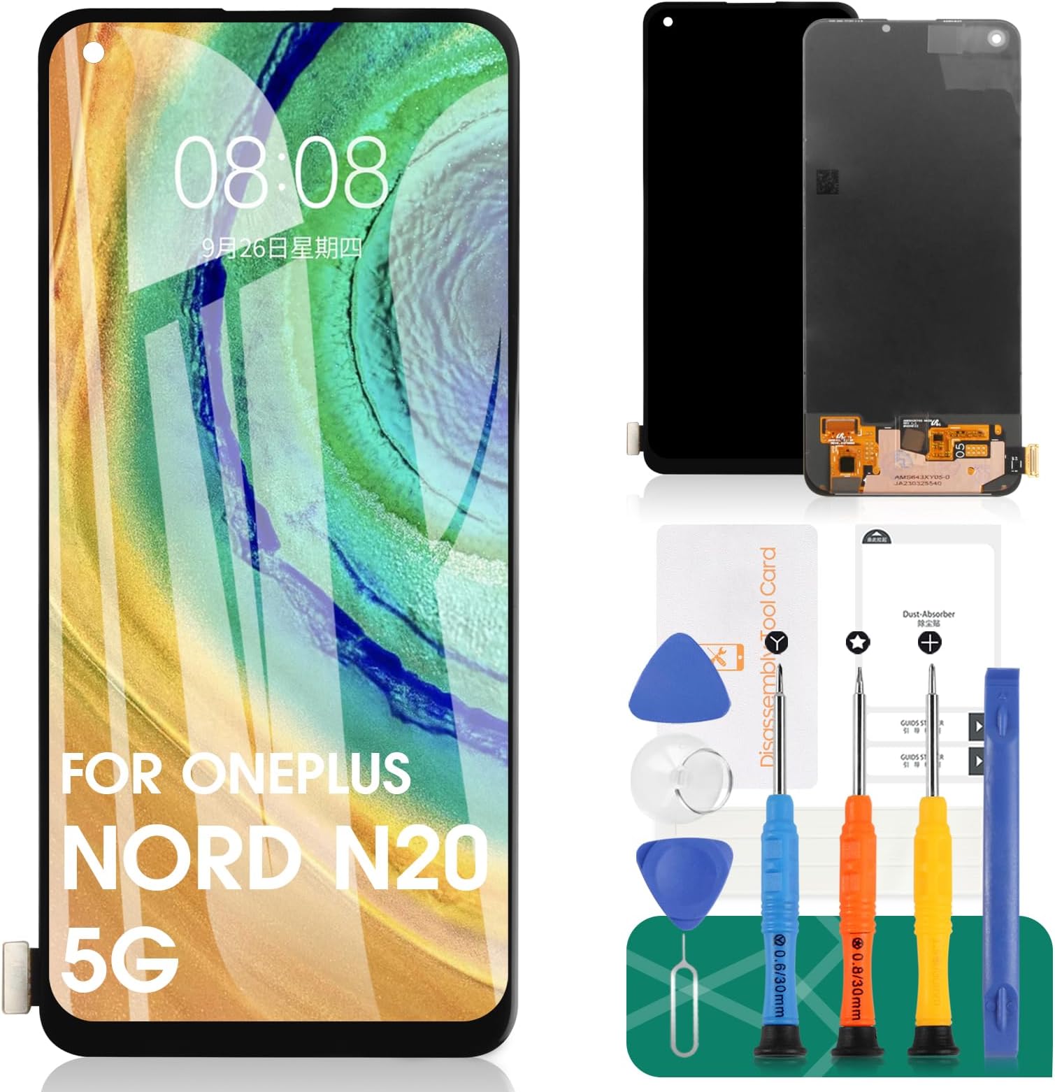 Amazon.com: OLED for Oneplus Nord N20 5G Screen Replacement for Oneplus ...