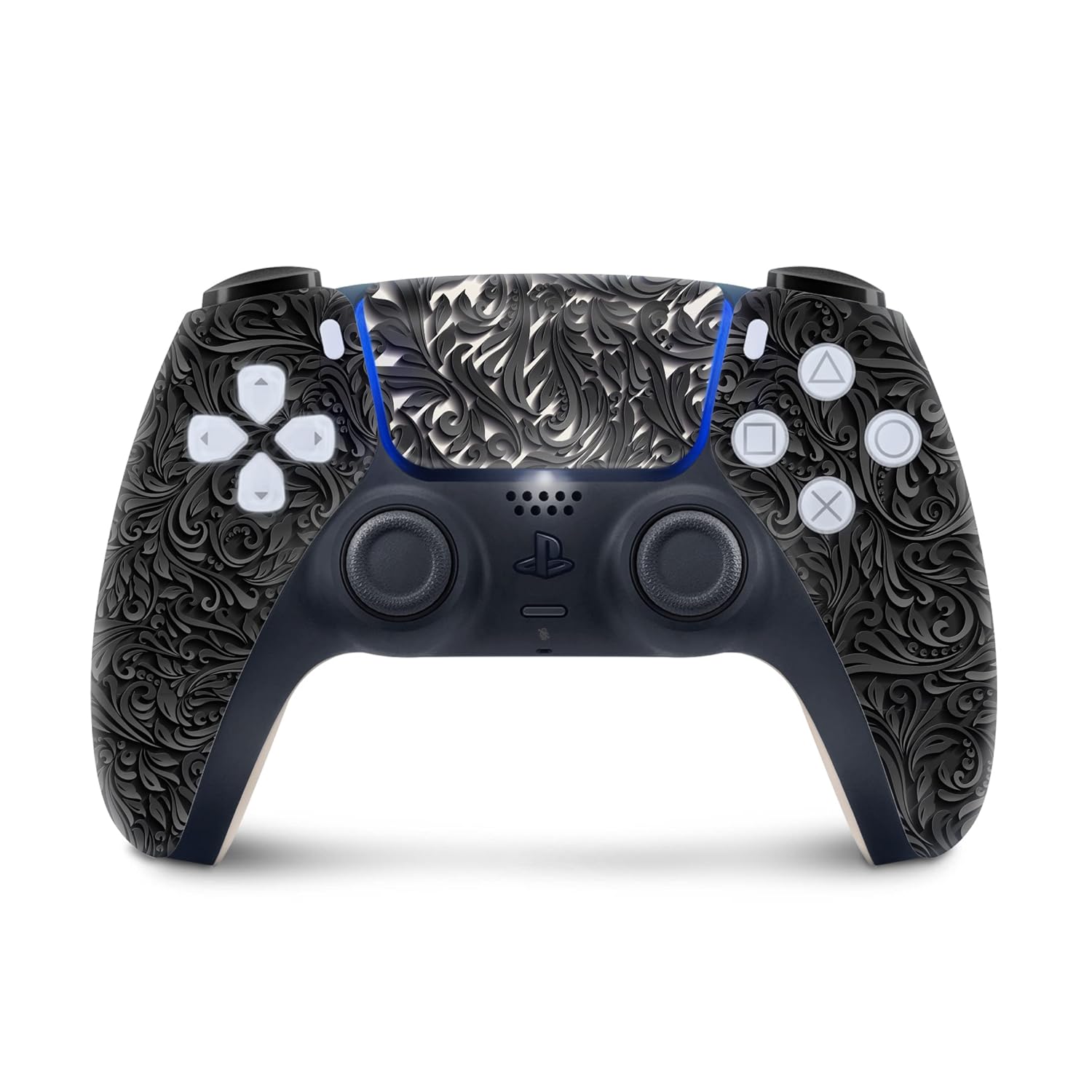 Amazon.com: TACKY DESIGN PS5 skin BLAK Skin For PS5 CONTROLLER SKIN ...