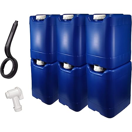 Amazon.com : WaterPrepared 35 Gallon Water Storage Tank Emergency Water ...