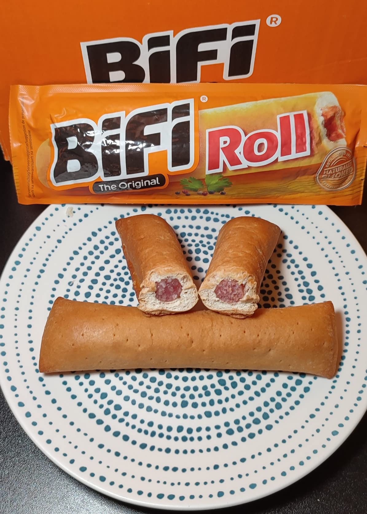 BiFi Roll XXL – 12er Pack (24 x 70g) – Salami Snack in einem lockeren ...