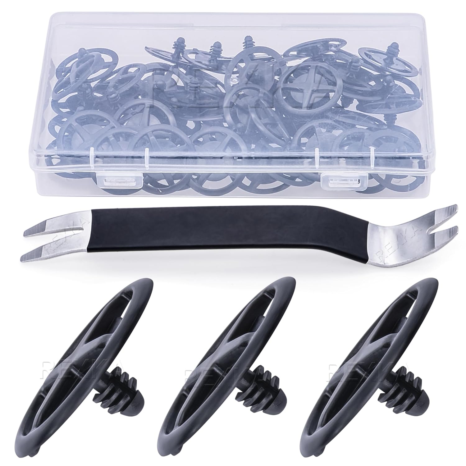 Amazon.com: Rexka 31pcs Hood Insulation Pad Retainer Clip for Nissan ...