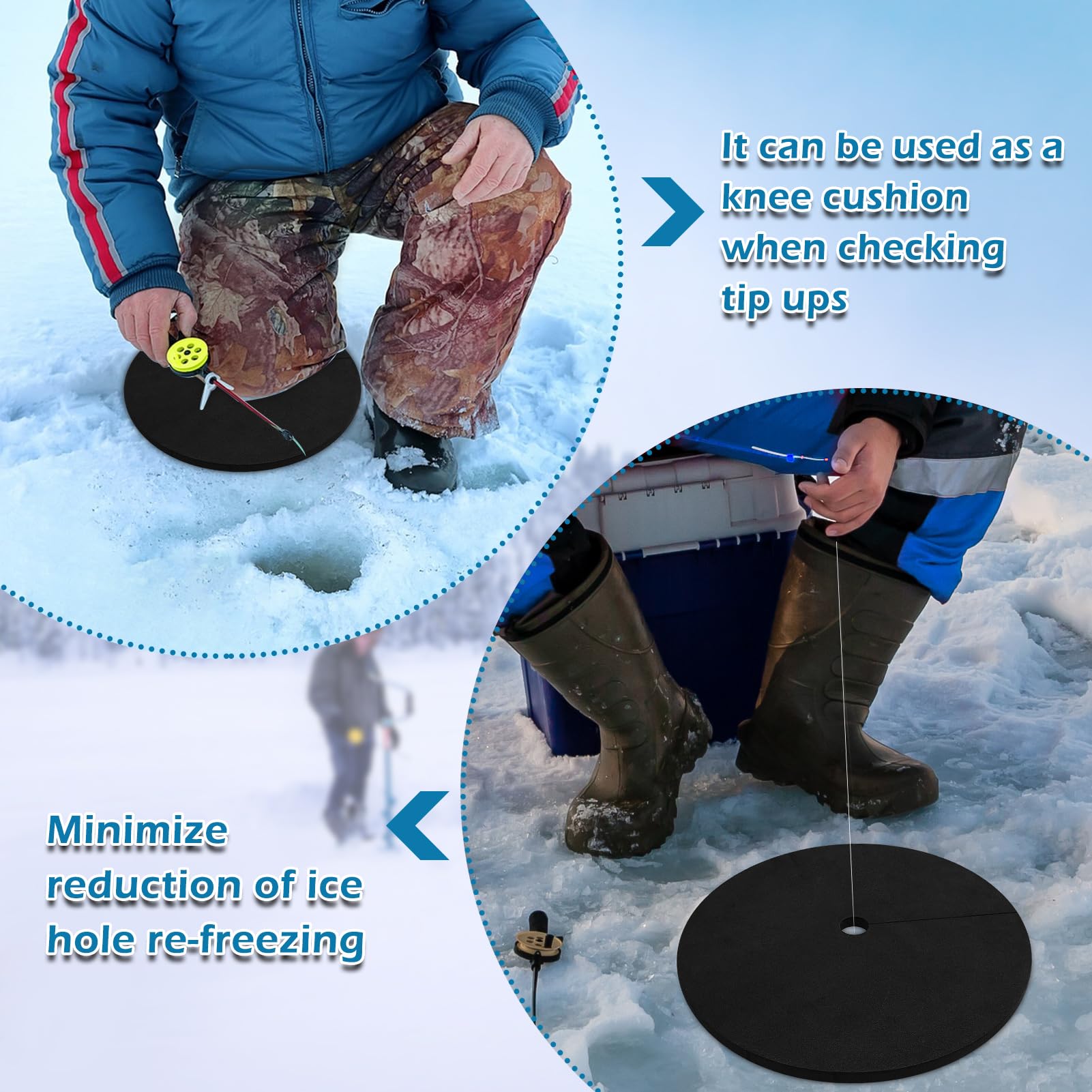 Ice Fishing Hole Covers