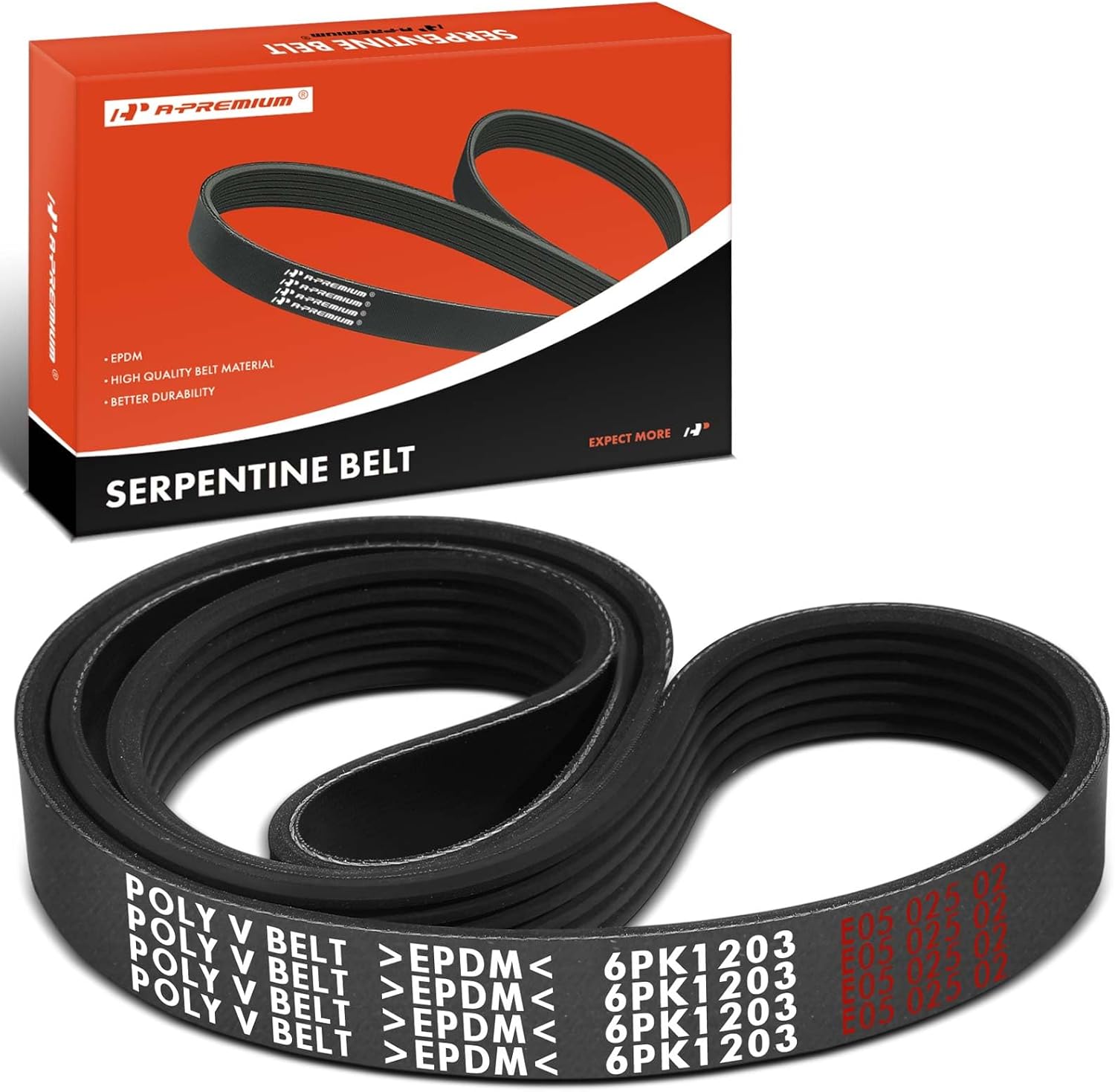 A-Premium Engine Serpentine Drive Belt Compatible with Mitsubishi ...