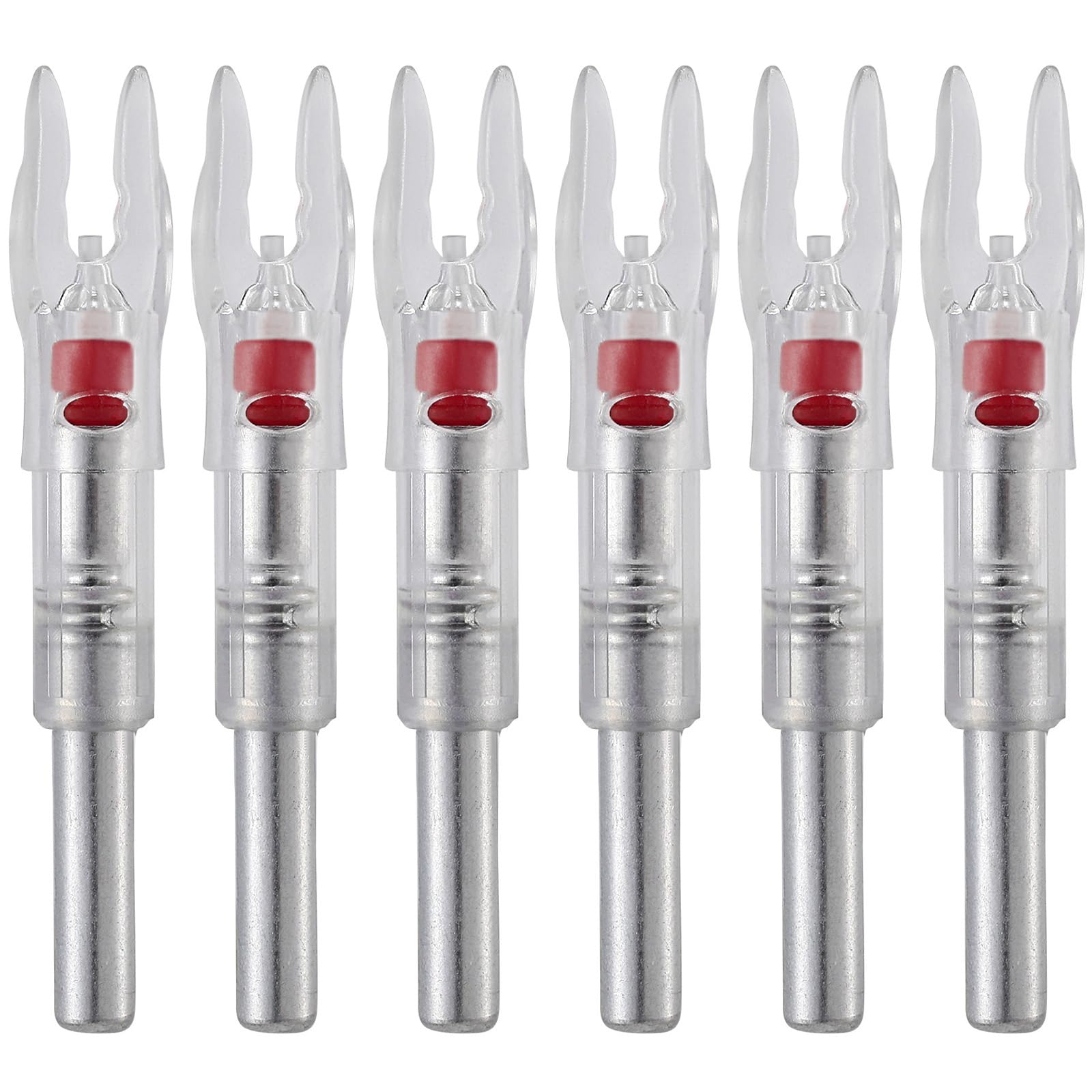 Snapklik.com : KEAUP 12-Pack Or 6-Pack S Lighted Nocks For Arrows .244/ ...