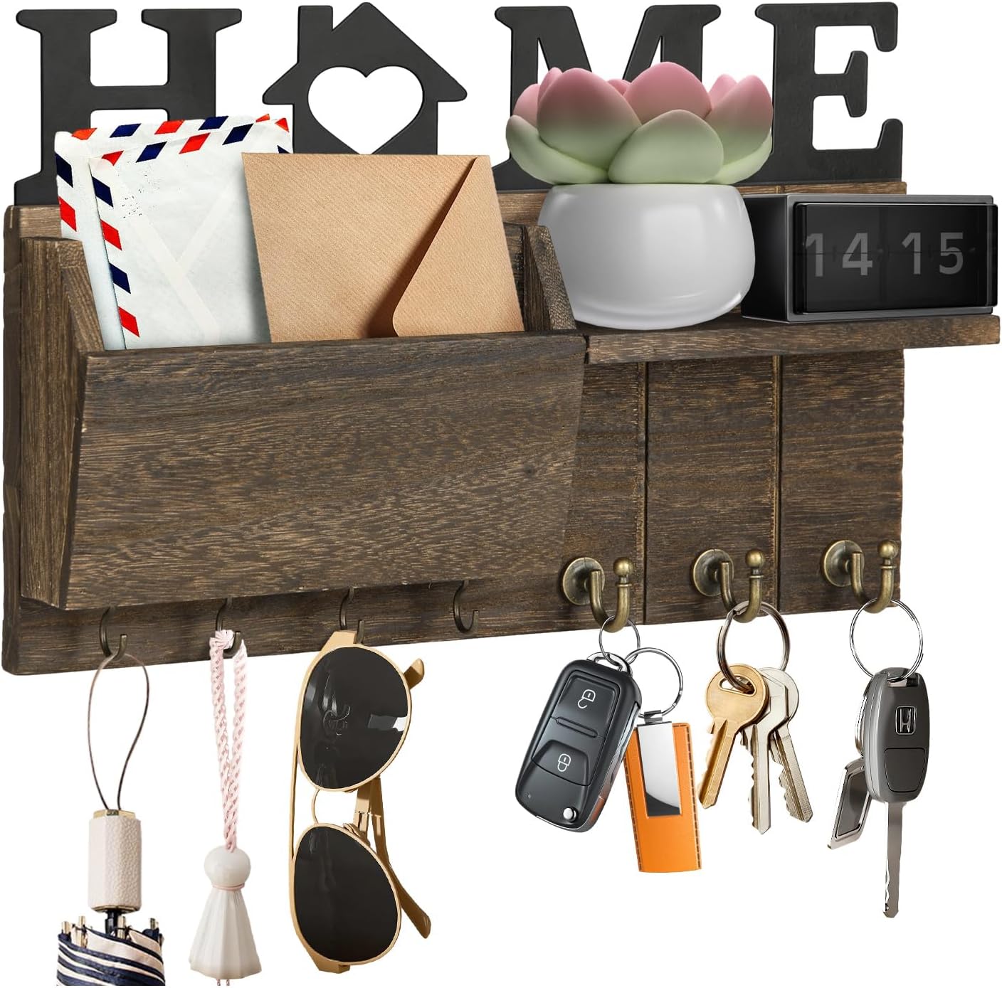 Soporte de Pared para Llavero Porta Llaves para Pared Colgador de ...