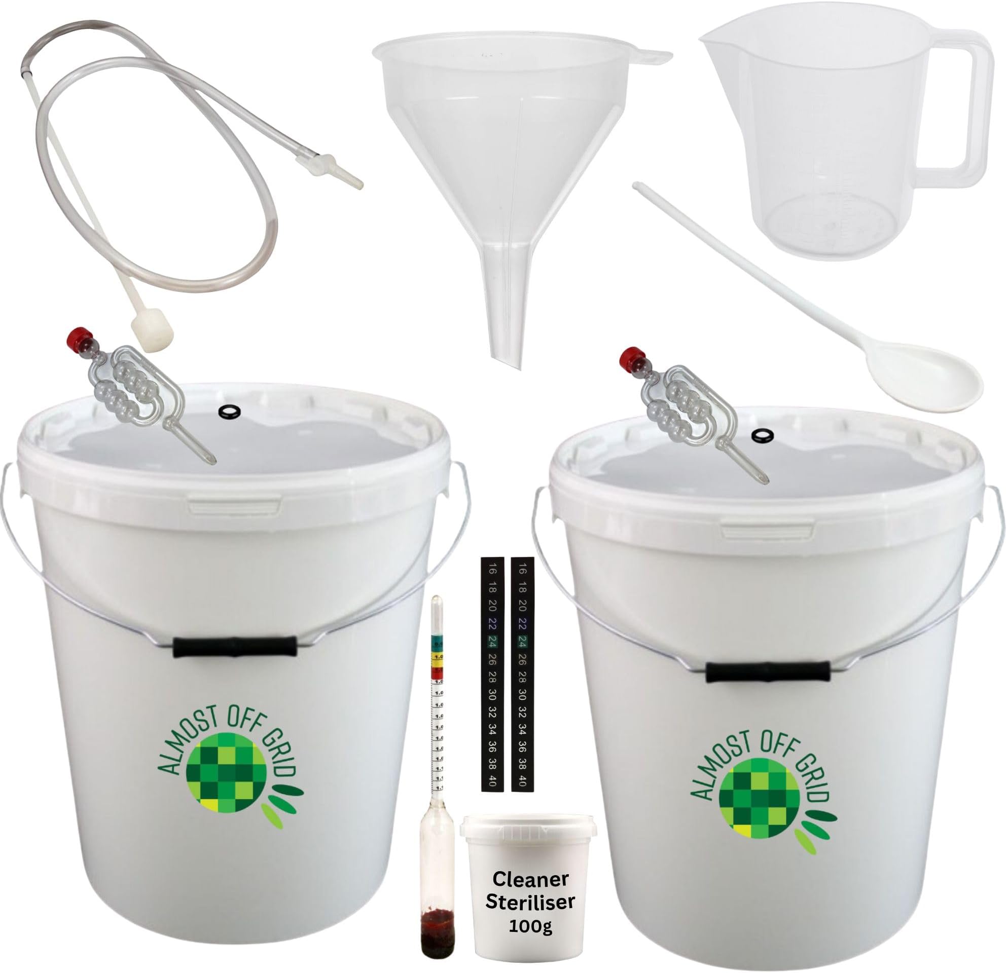 Almost Off Grid 25 Litre Home Brewing Kit for Beginners, Makes 30 ...