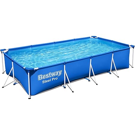 Bestway Above Ground Portable 16ft Length, 8ft Width, 4ft Height ...