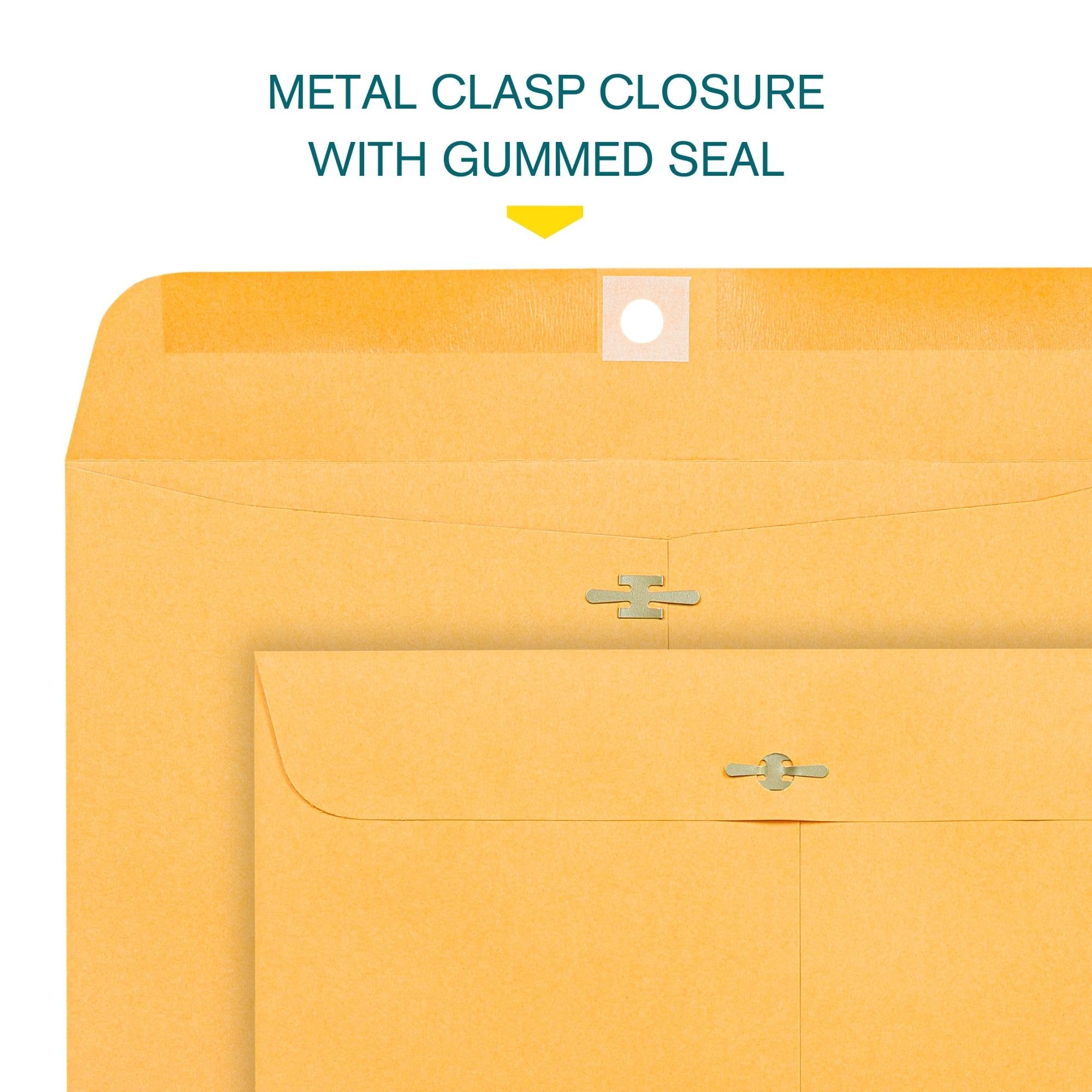 Snapklik.com : Clasp Envelopes 10x15 Inches Brown Kraft Catalog ...