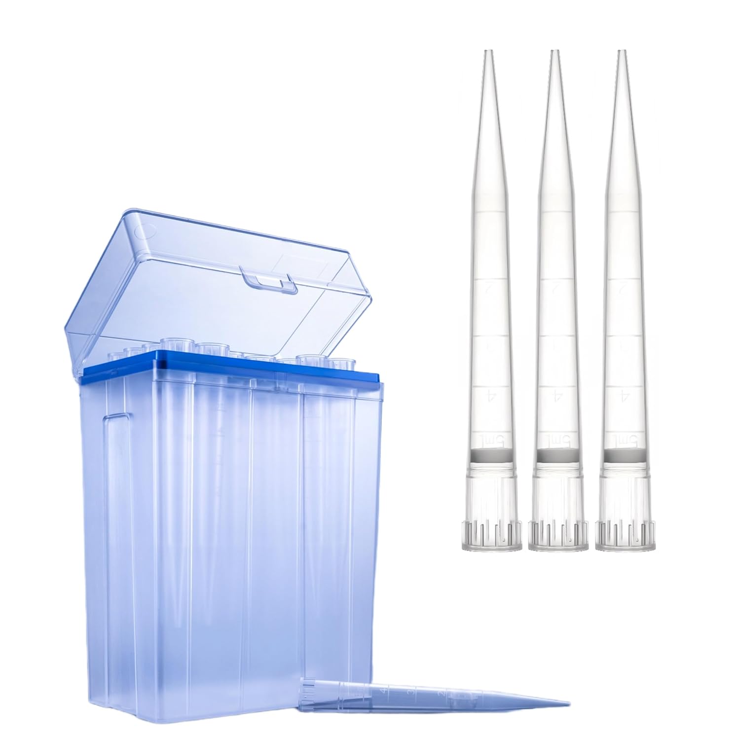 A-GEN 5mL Filter Pipette Tips, Racked, W/Graduation, Sterile, DNase ...
