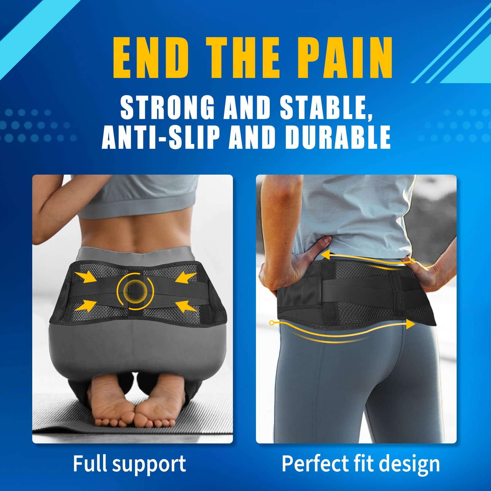 Snapklik.com : MOSKESON Si Belt For Women And Men, Sciatica Belt Si ...