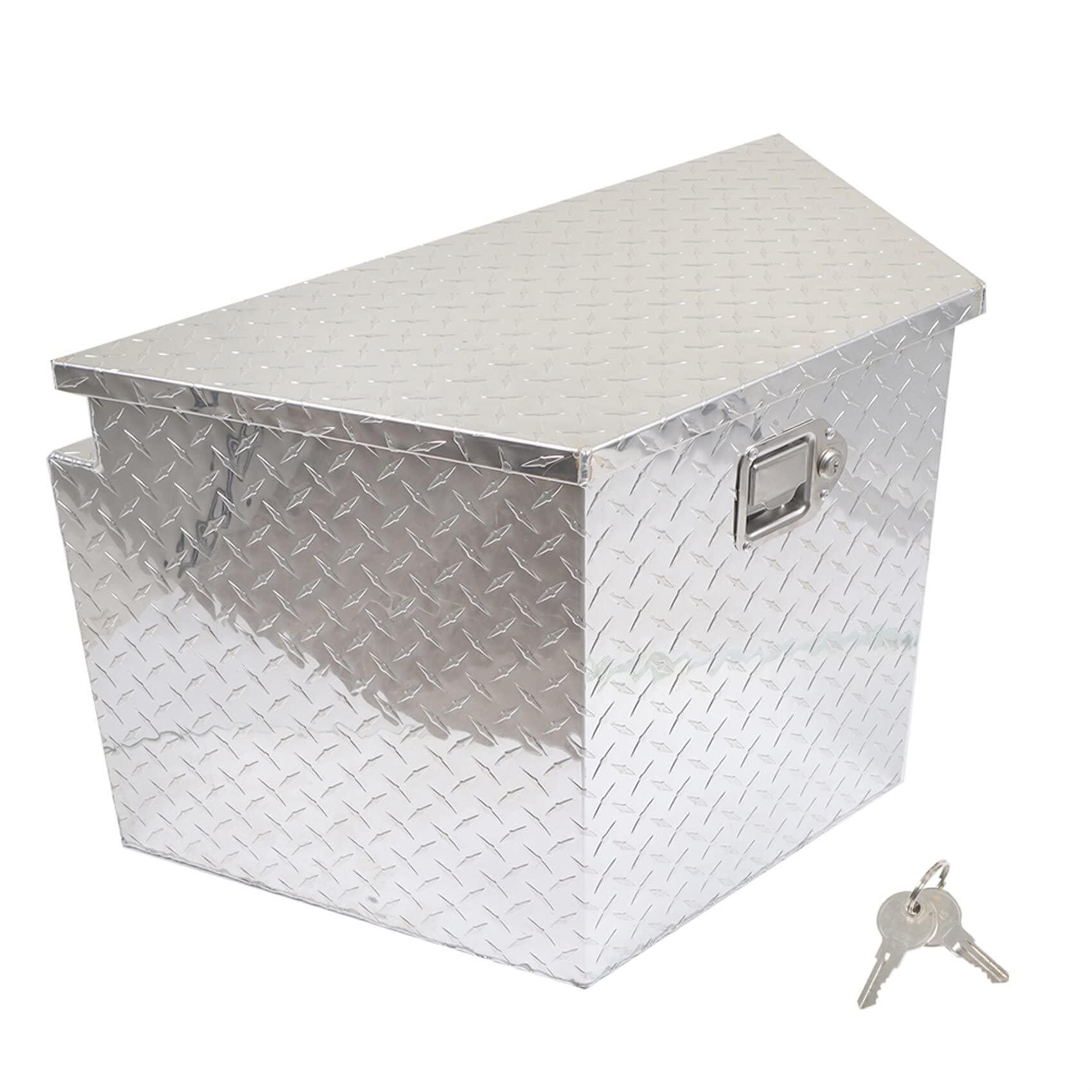Amazon.com: labwork 29 Inch Silver Aluminum Diamond Plate Tool Box ...