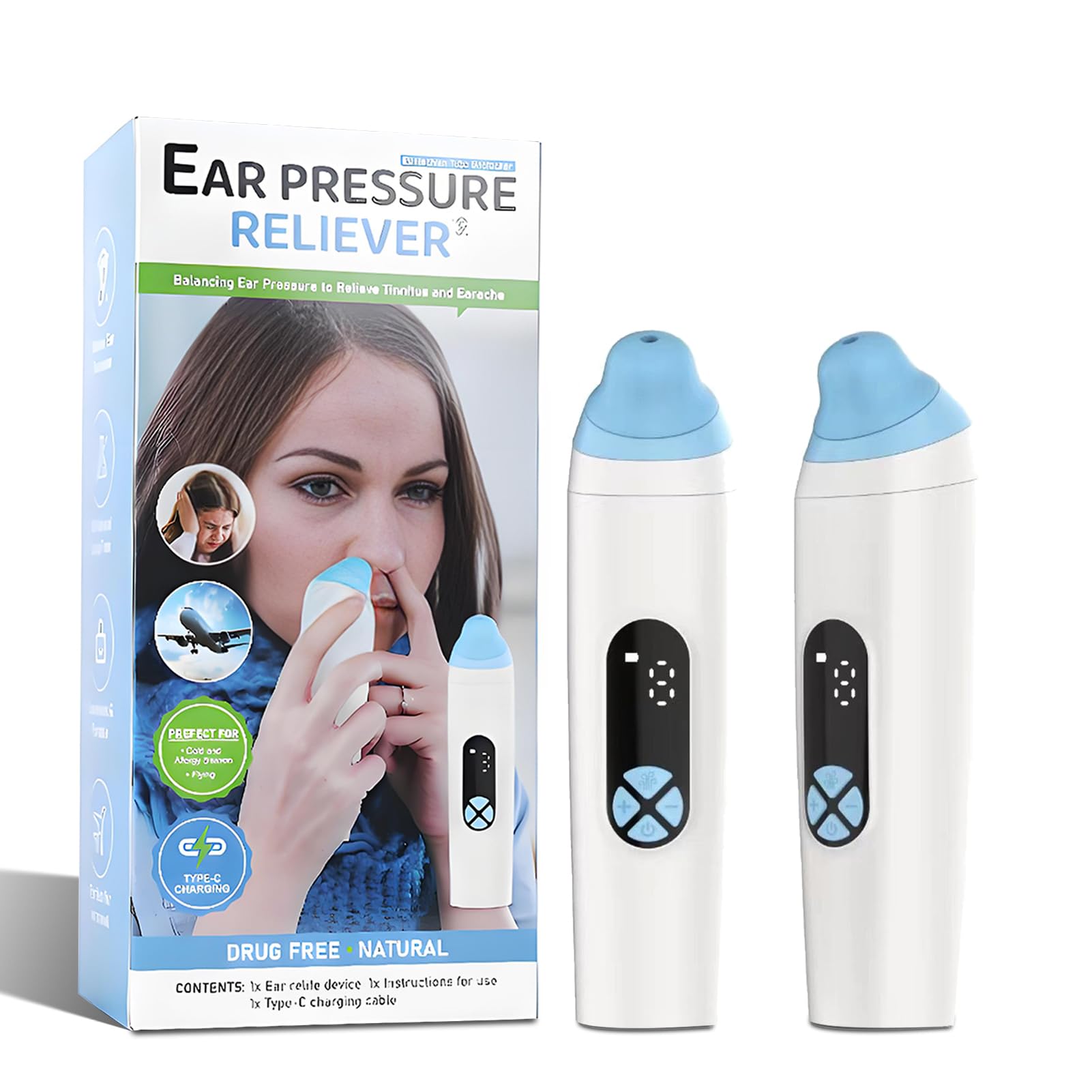 Buy Eustachian Tube Unblocking Device, Ear Pressure Device,Ear Pressure ...