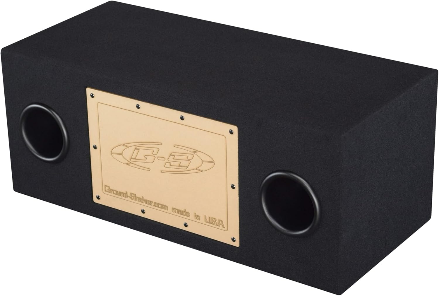 Amazon.com: Generic 10"" Dual Subwoofer Enclosure/Dual 10"" Bandpass ...