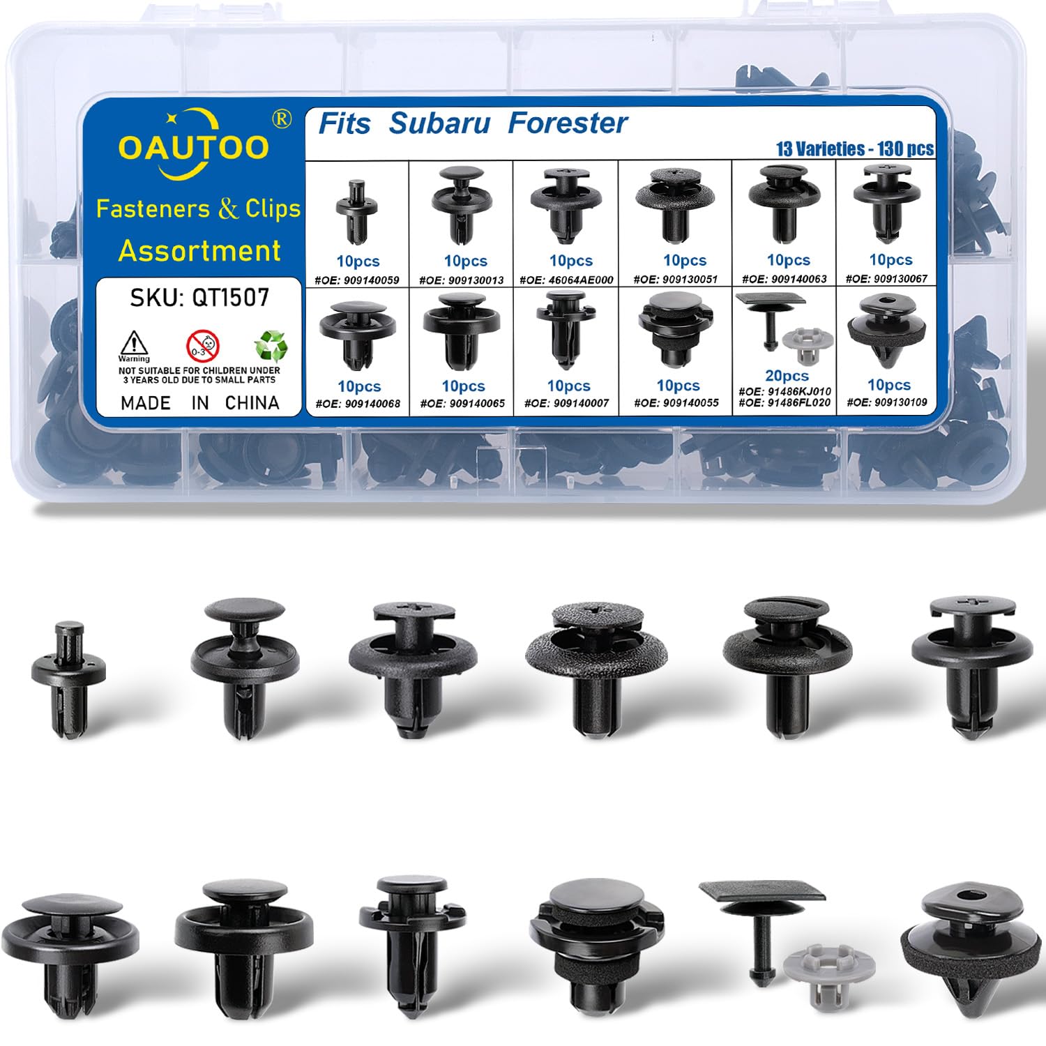 Snapklik.com : 130pcs Fits Subaru Forester Body Interior And Exterior ...