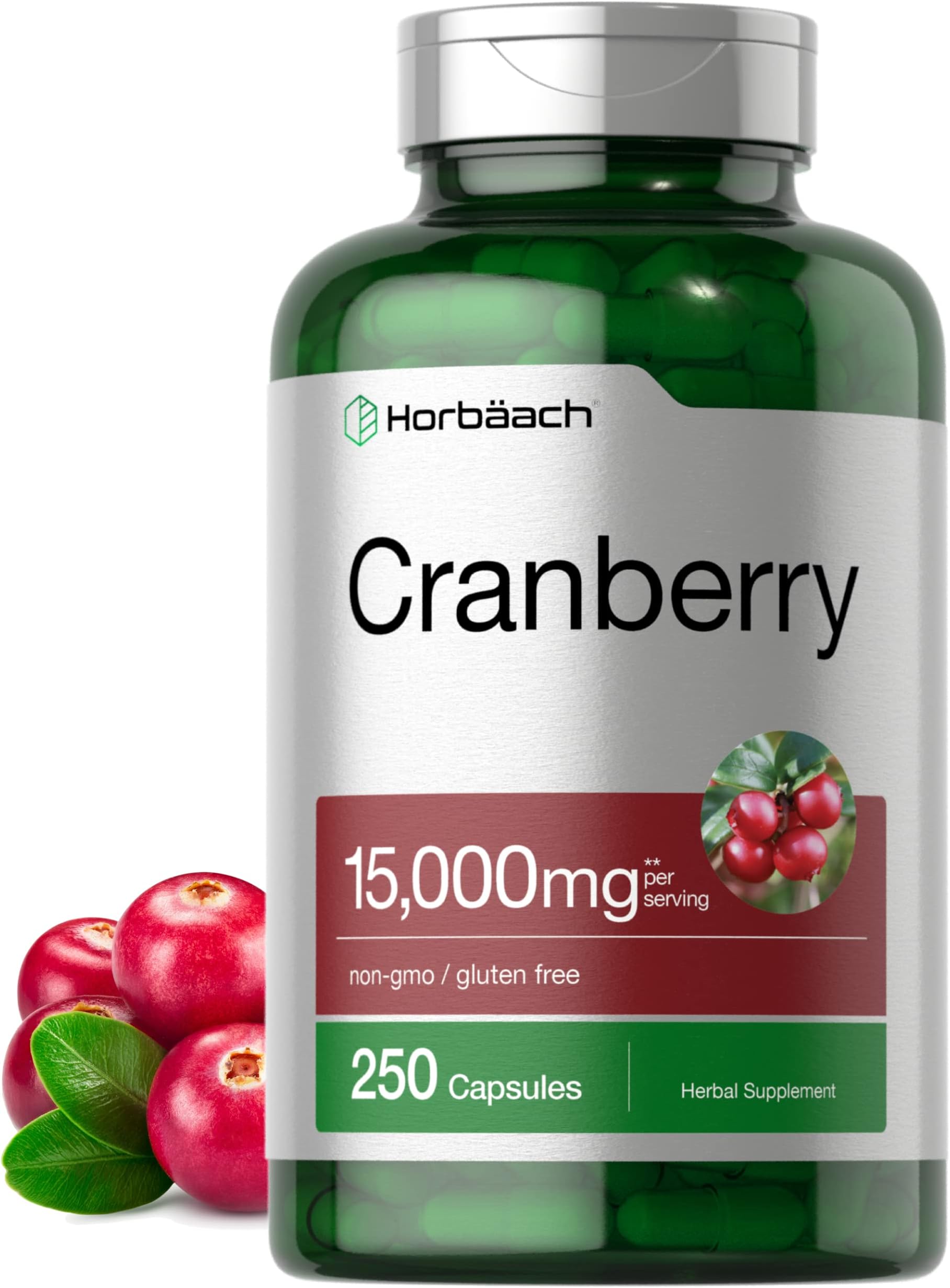 Amazon.com: NatureBell Cranberry Pills 36,000mg with Acerola | 100:1 ...