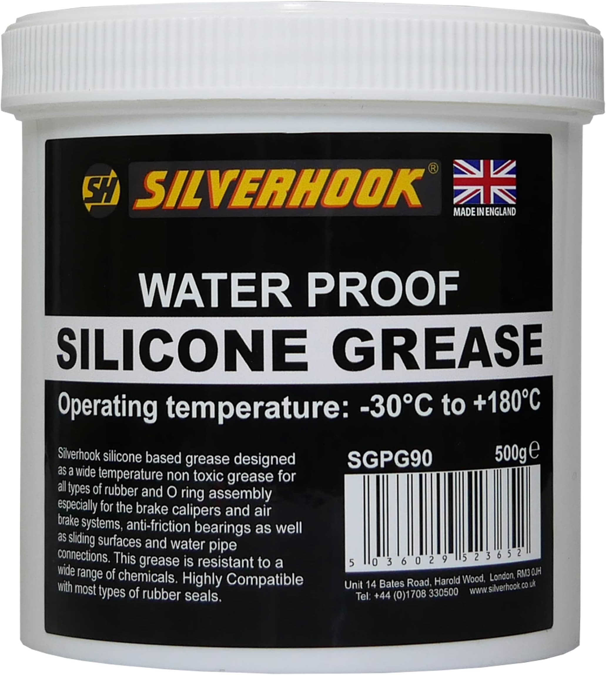 Silicone Grease Tub 500g : Amazon.co.uk: Automotive