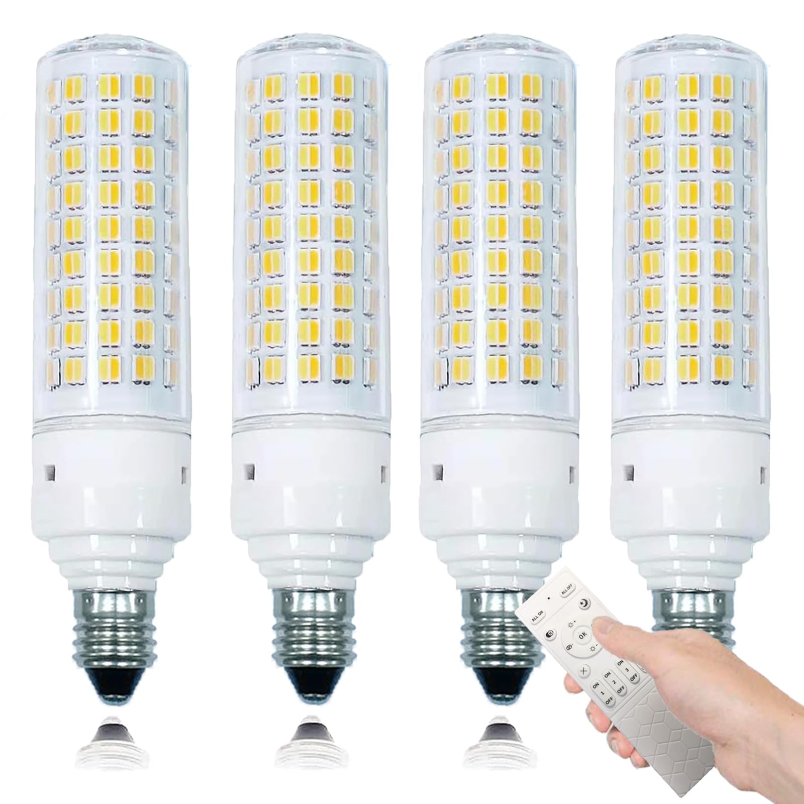 Amazon | HXWY E11 LED電球 7W無段階調光&調色 60W形相当 700LM LED E11口金 電球 リモコン付き 2700K~6500K 昼光色 昼白色 電球色 常夜灯 ...
