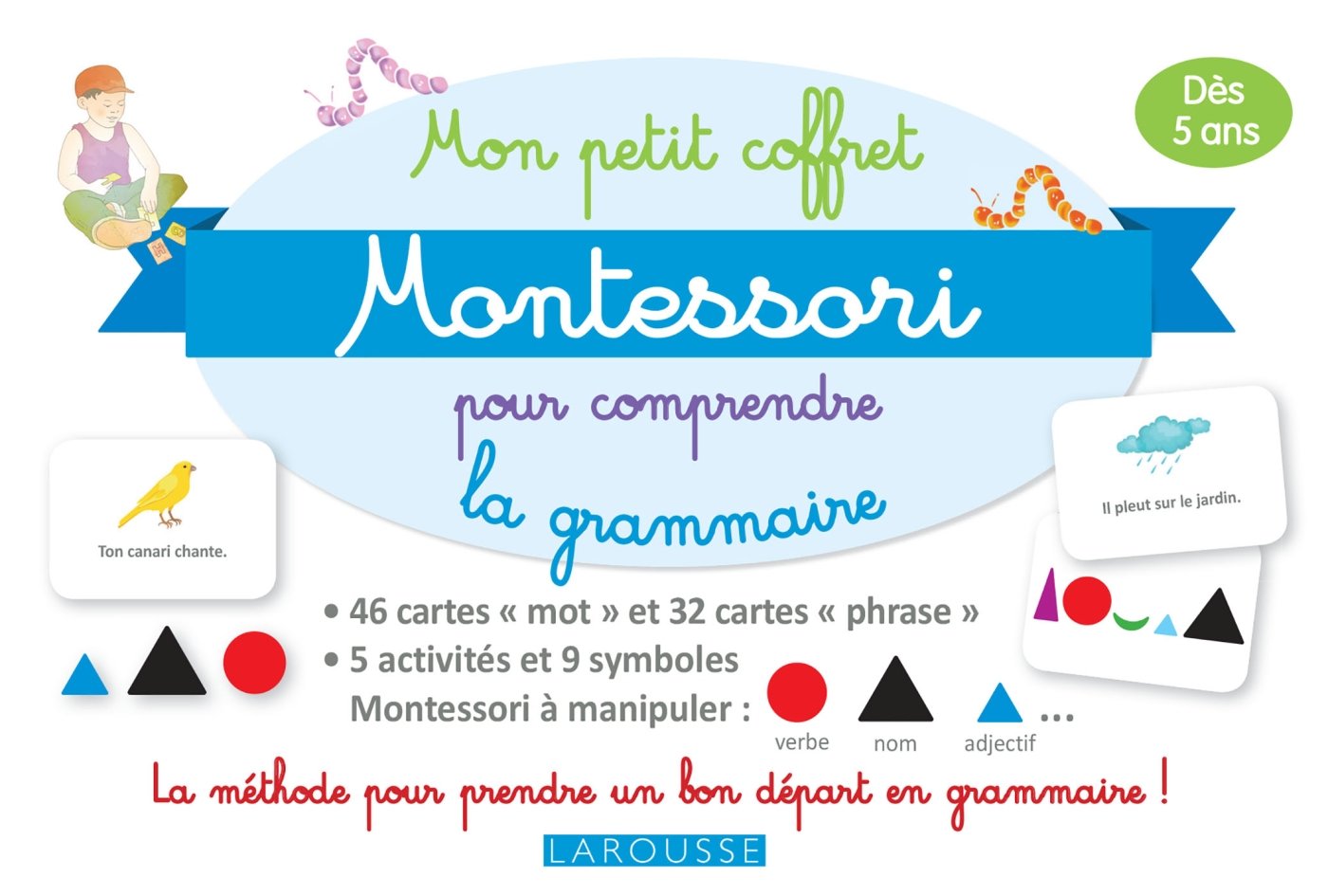 Snapklik.com : Mon Petit Coffret Montessori Pour Comprendre La Grammaire