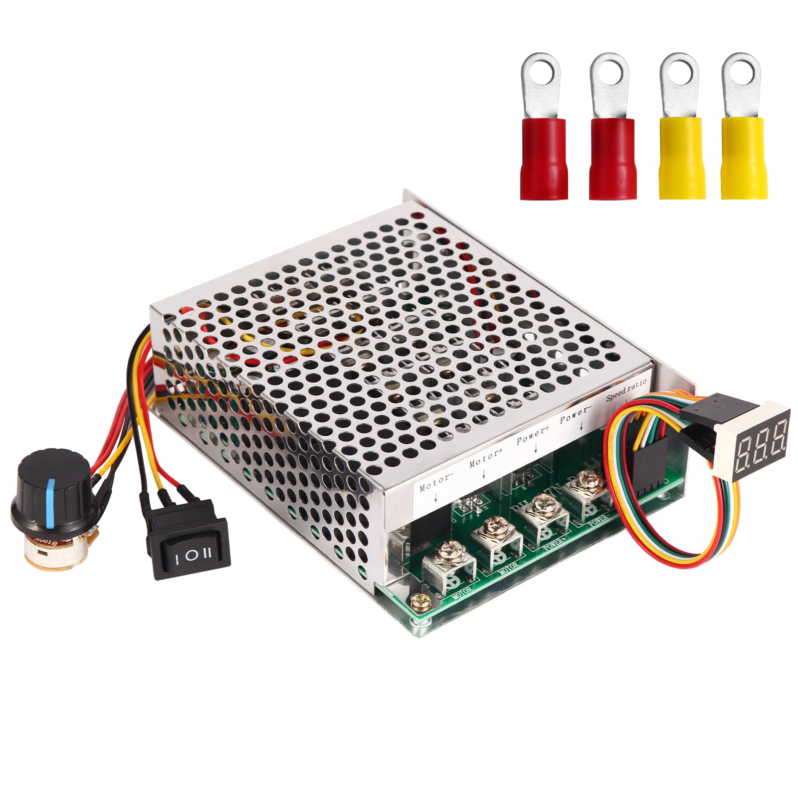 Snapklik.com : PWM DC Motor Speed Controller, DC 10V-55V / Rated 60A / Max 100A Brush Motor ...