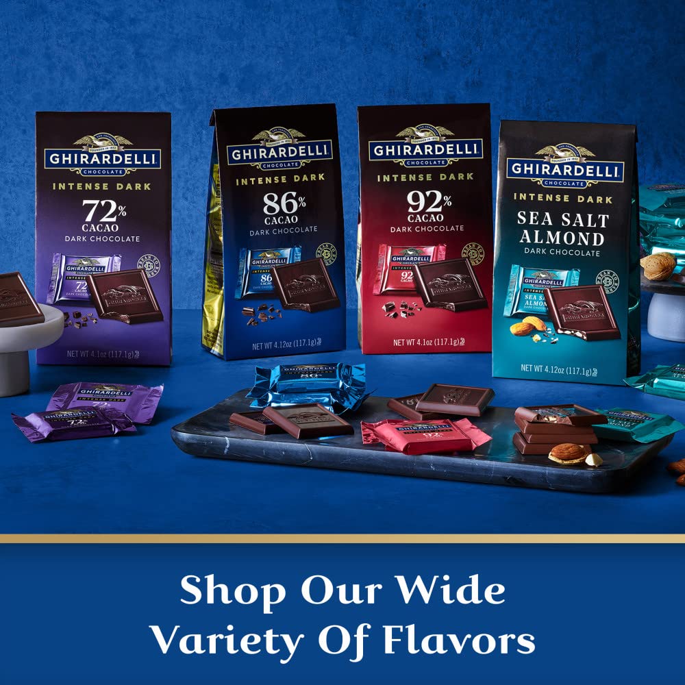 Ghirardelli Dark Chocolate Squares