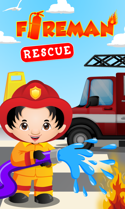 Fireman Rescue - BabyKids Fire Fighting Games: app su Amazon Appstore