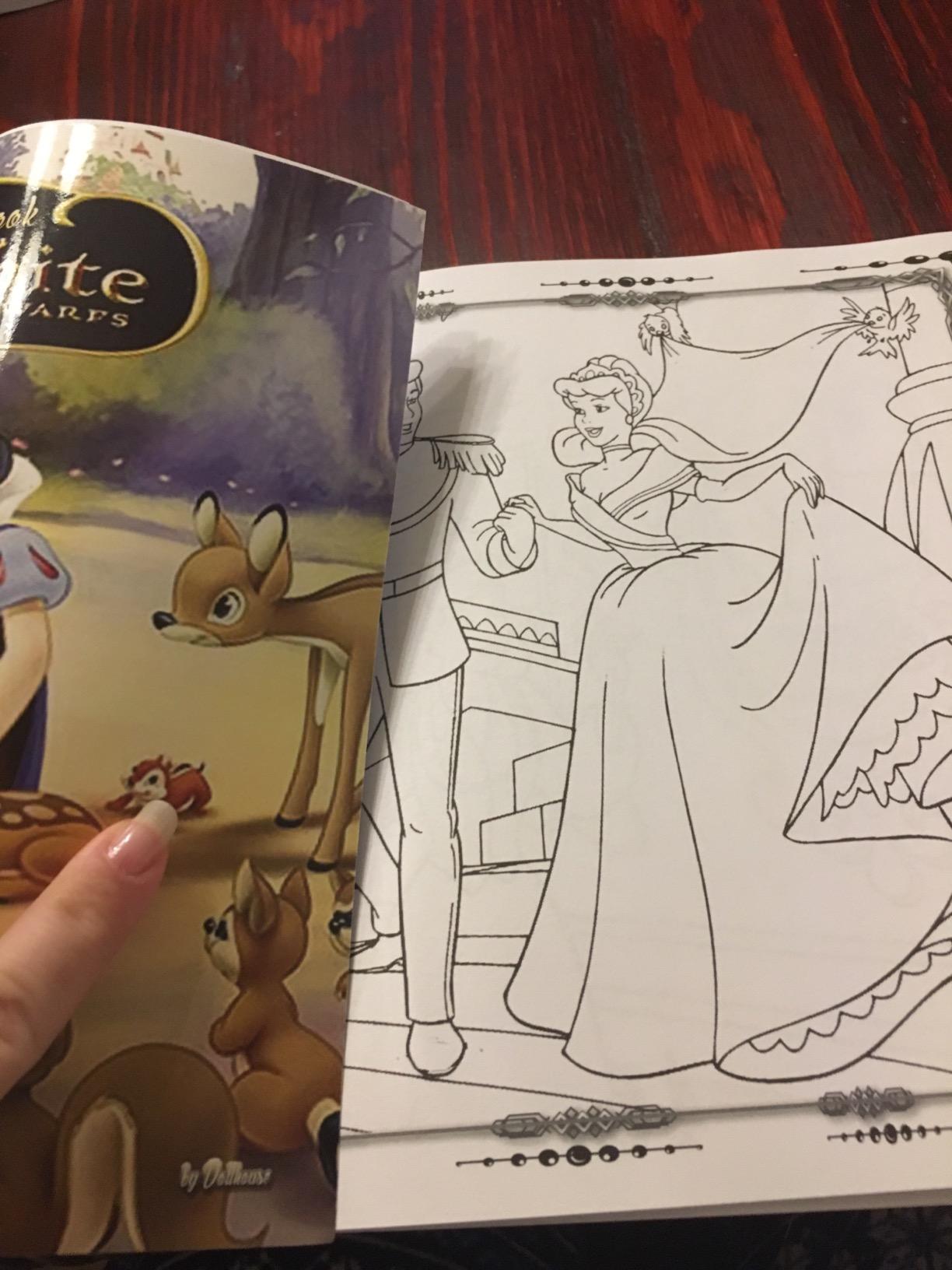Amazon.com: #5 Coloring Book Snow White and the Seven Dwarfs: Best ...