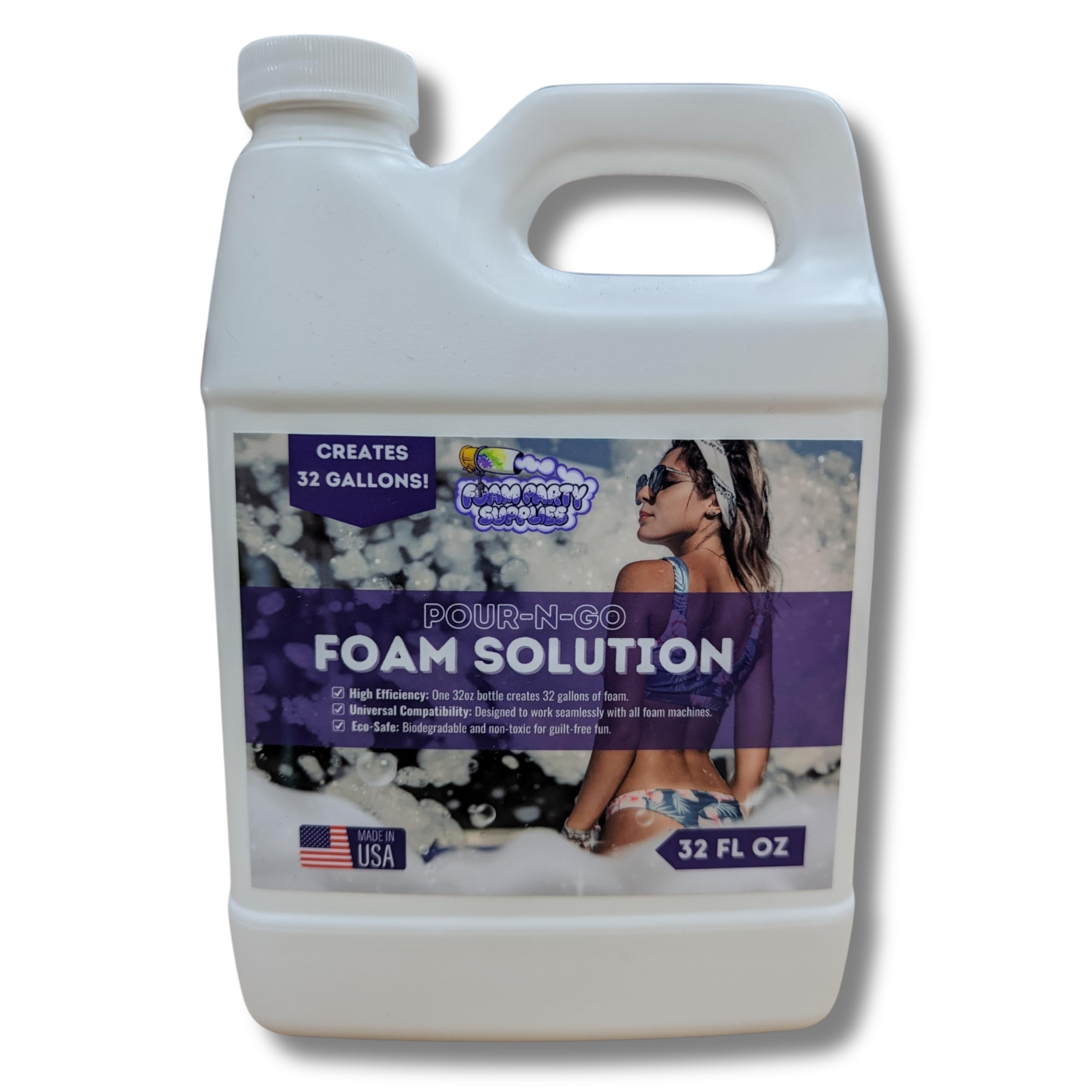 Pour-N-Go Foam Solution Packs for Foam Parties Safe, Highly ...