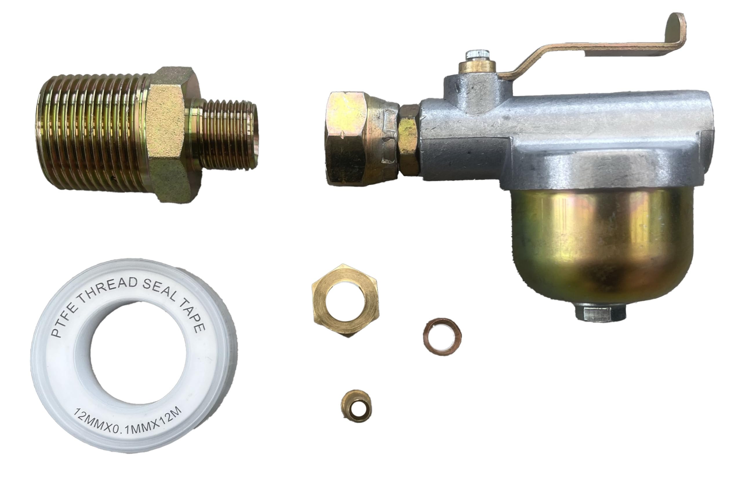 Teddington Kerosene Heating Oil Tank Filter with Isolation Valve - Oil ...