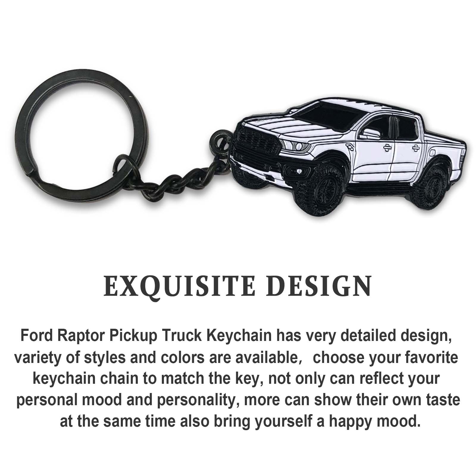 Snapklik.com : Glahorse For Ford Raptor Pickup Truck KeychainFor Ford ...