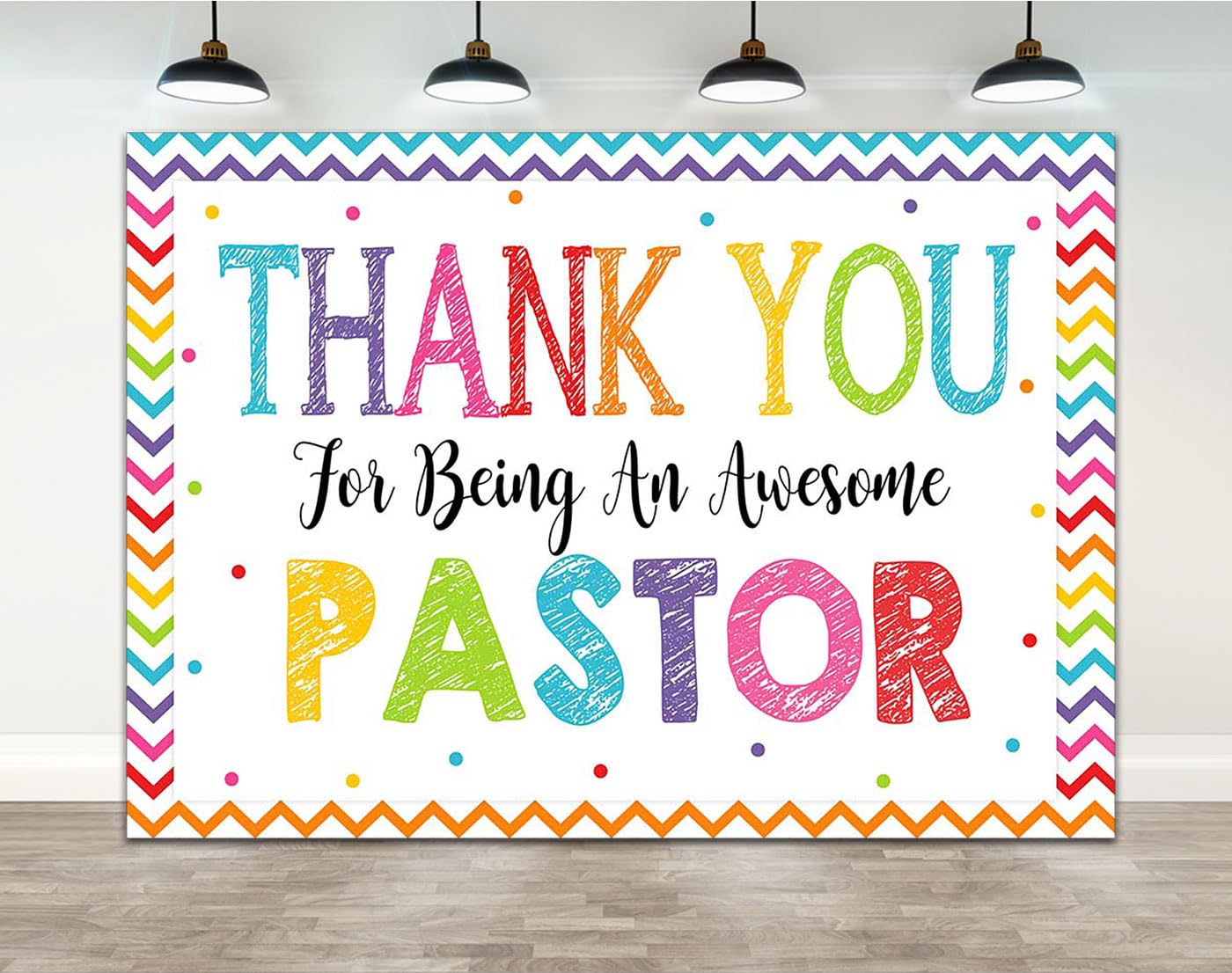 Amazon.com : Ticuenicoa 7x5ft Pastor Appreciation Banner Pastor ...