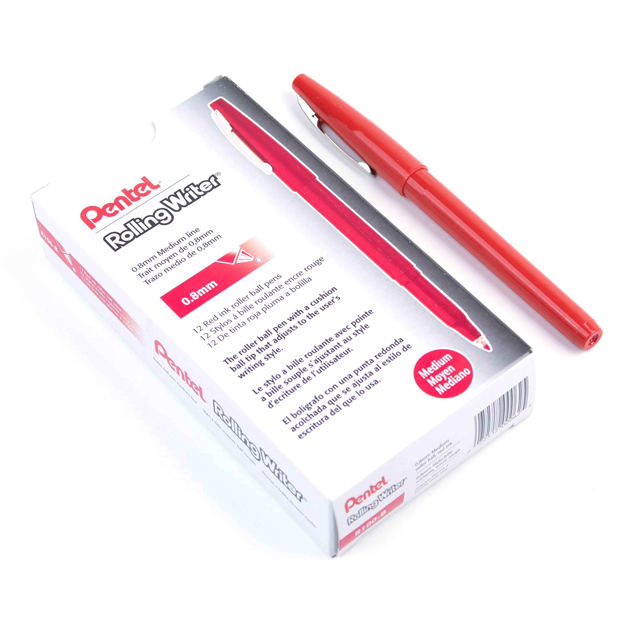 Pentel Rolling Writer Stick Rollerball Pen, Writing, Office Supplies, 0 ...