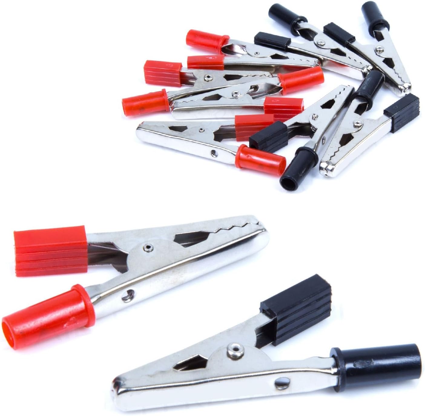 Amazon.com: Smart home 10 x Insulated Crocodile Clips Electrical ...