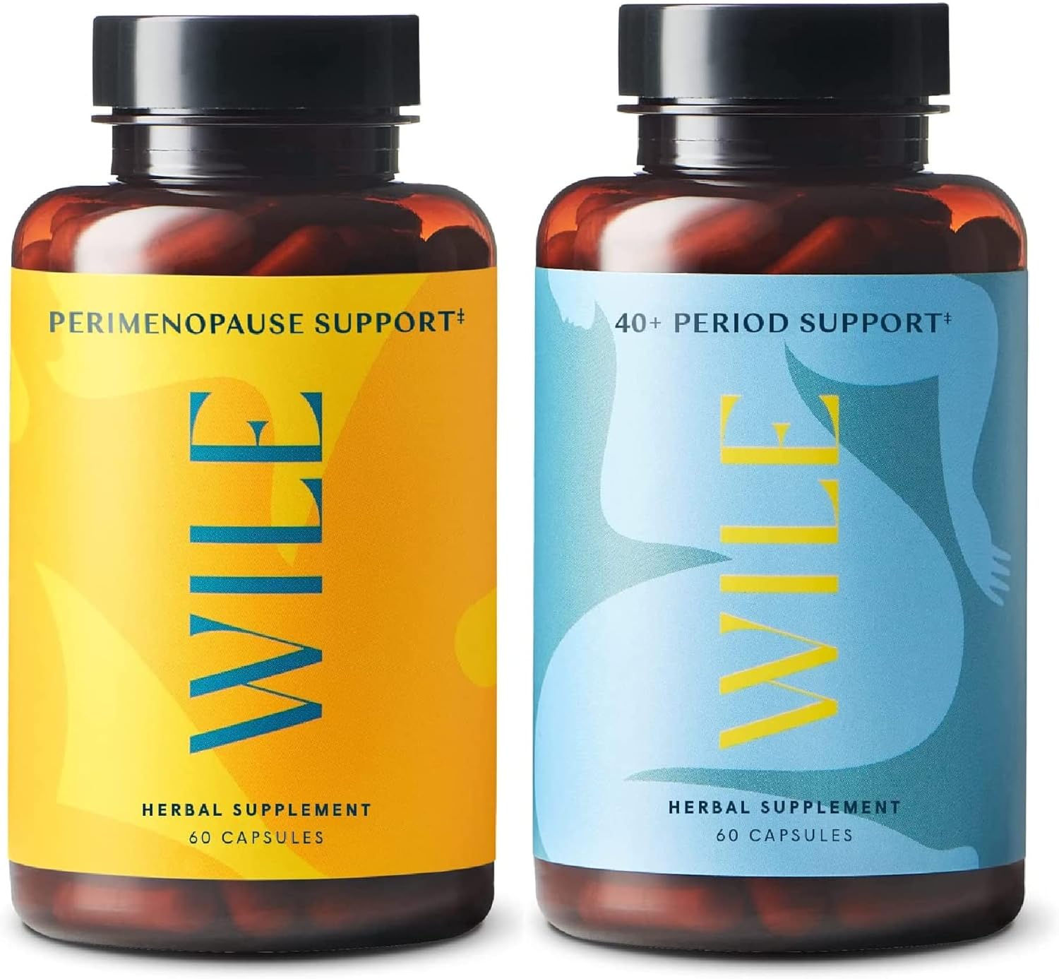 Amazon.com: Wile Perimenopause Support & 40+ Period Support, 2-Pack ...
