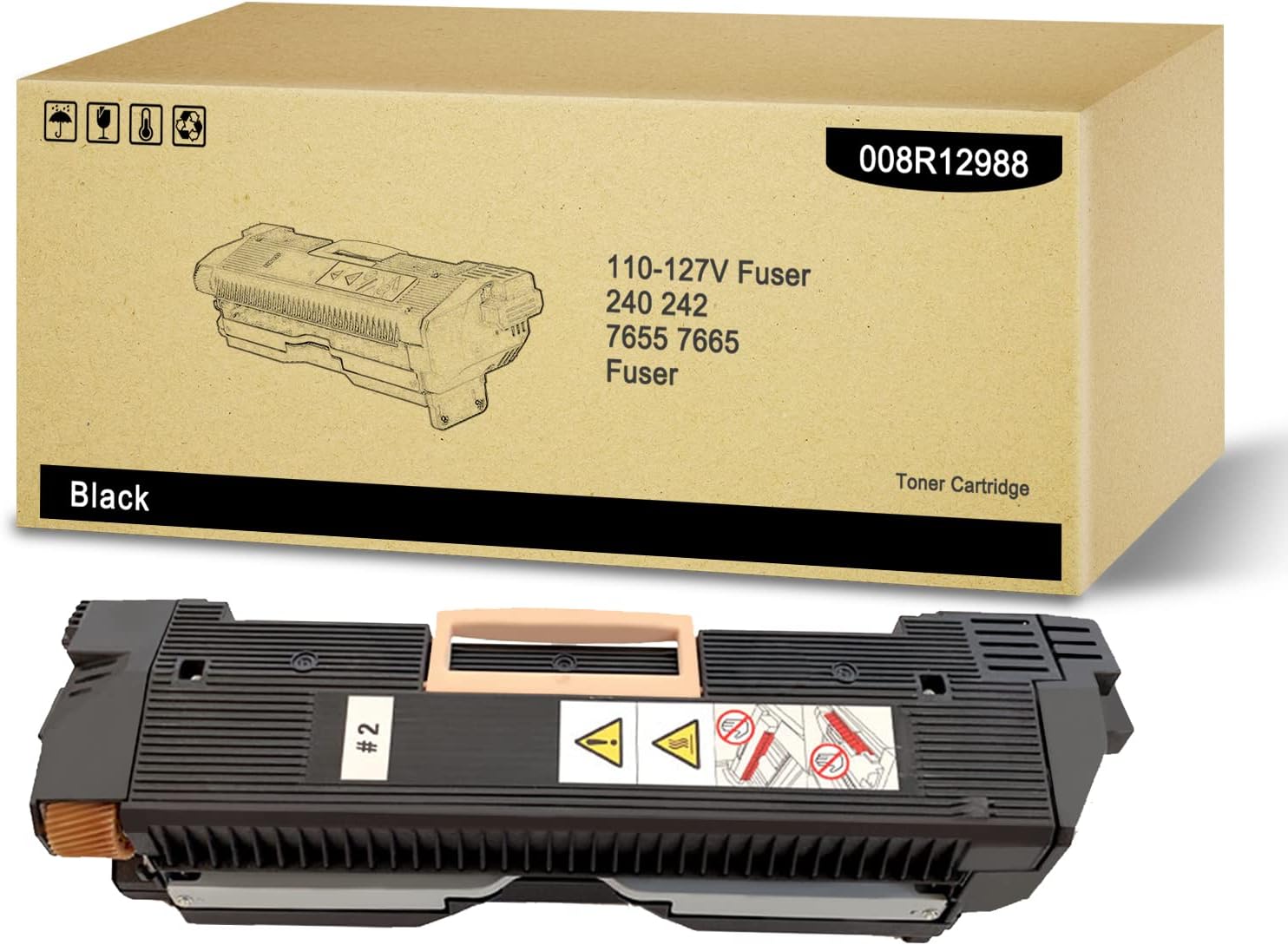 Amazon.com: 008R12988 Unidad de fijación del fusor compatible con ...