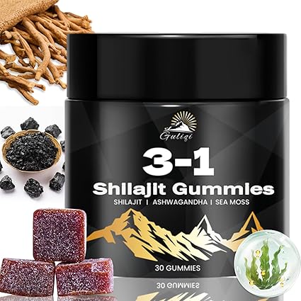 Pure Shilajit Gummies, Shilajit Ashwagandha Gummies, Himalayan Shilajit ...