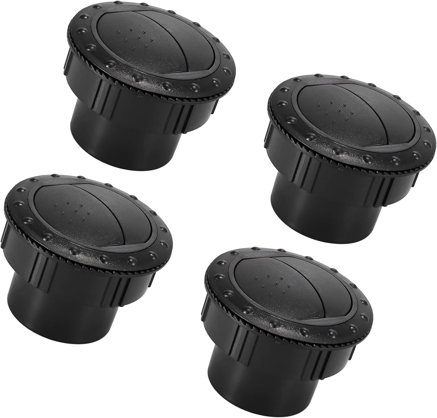 Amazon.com: Motoforti Universal Round AC Air Outlet Vent Louvered ...